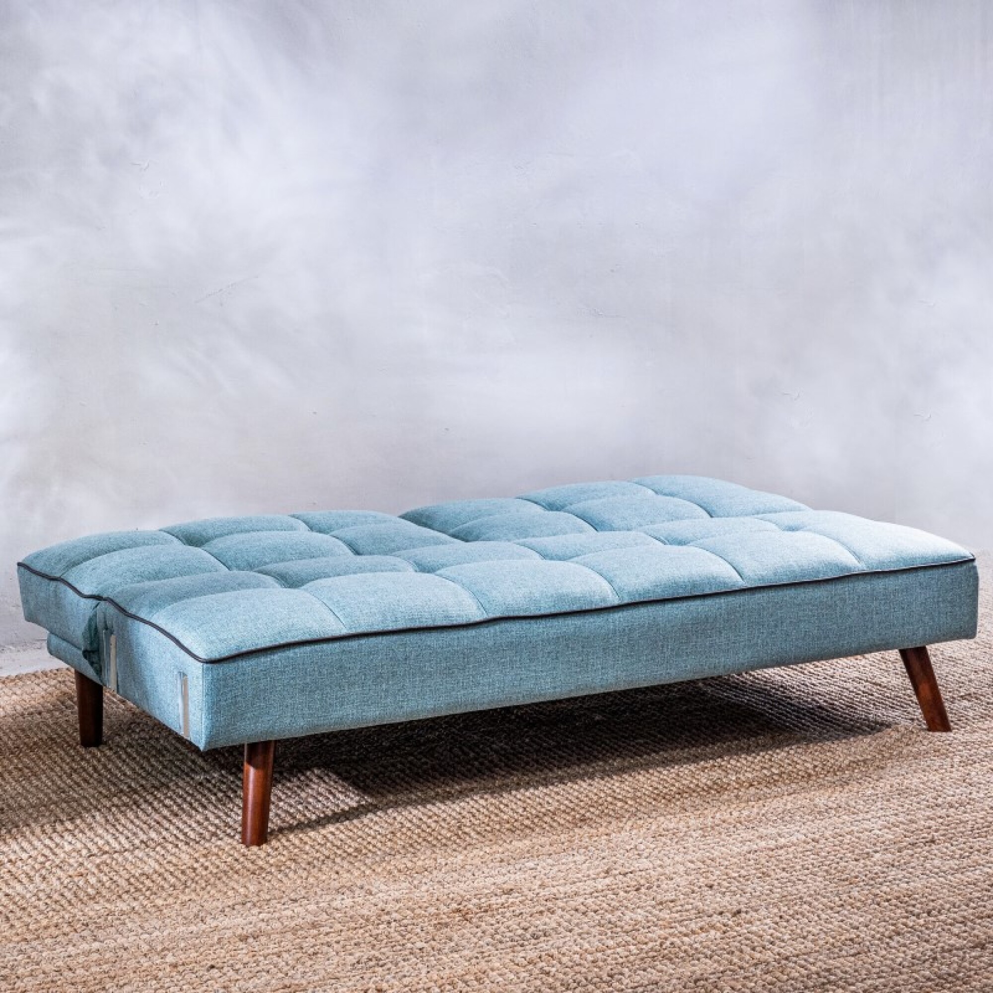 Sofá Cama Frida 3 Cuerpos - Azul — Aihaus