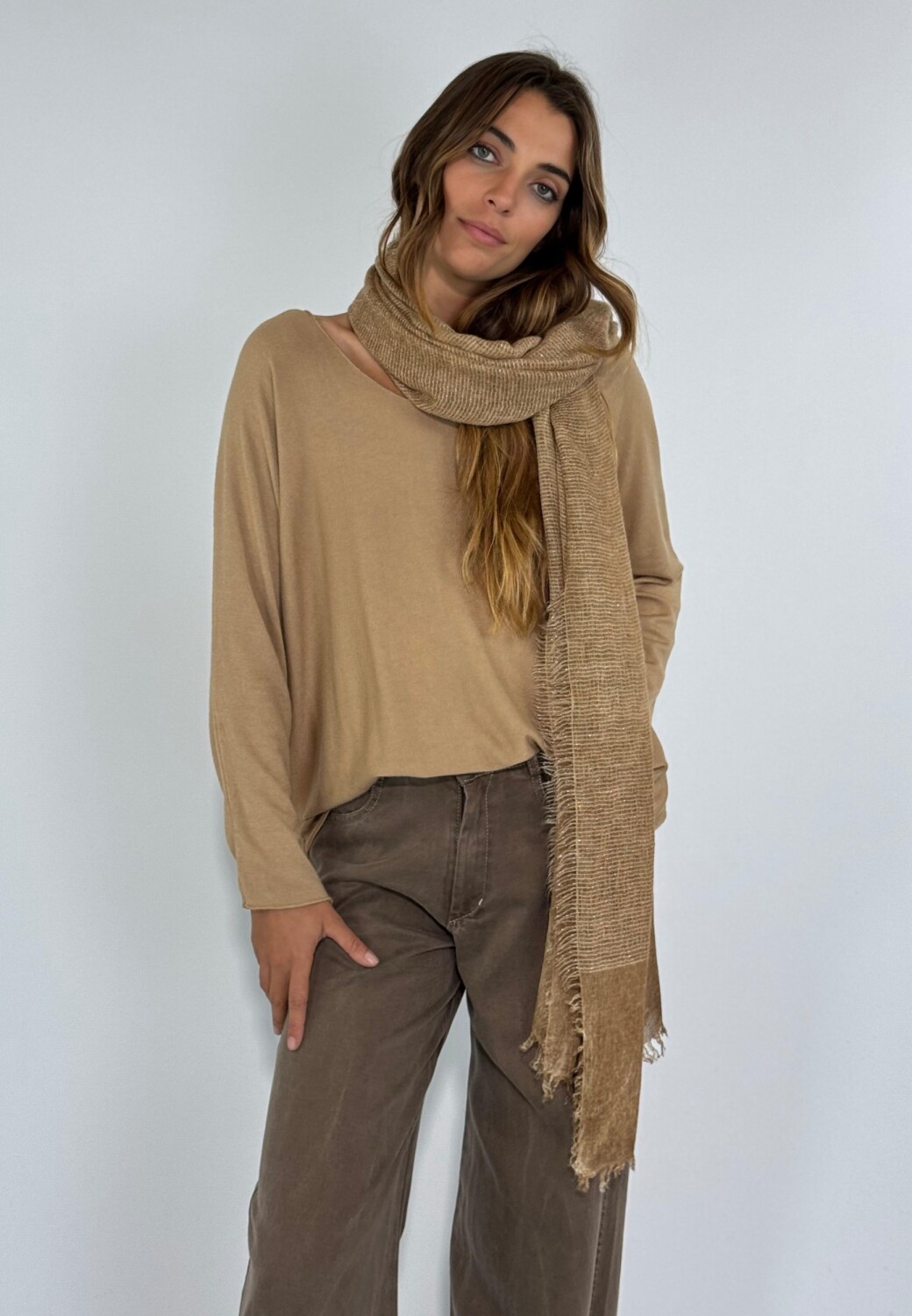 PASHMINA BECK - CAMEL — Panthai