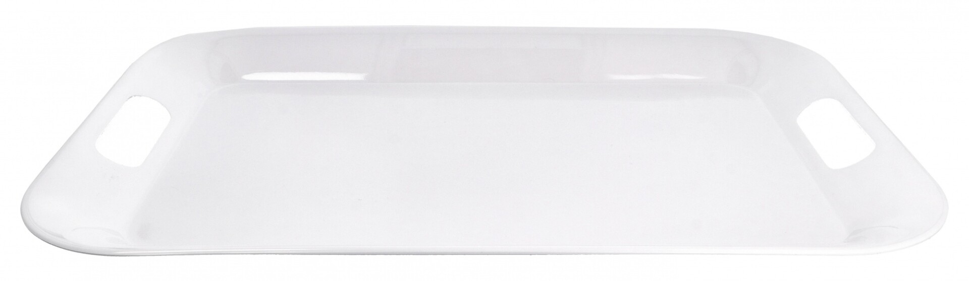 Bandeja de melamina rectangular Linea Blanca — El Clon
