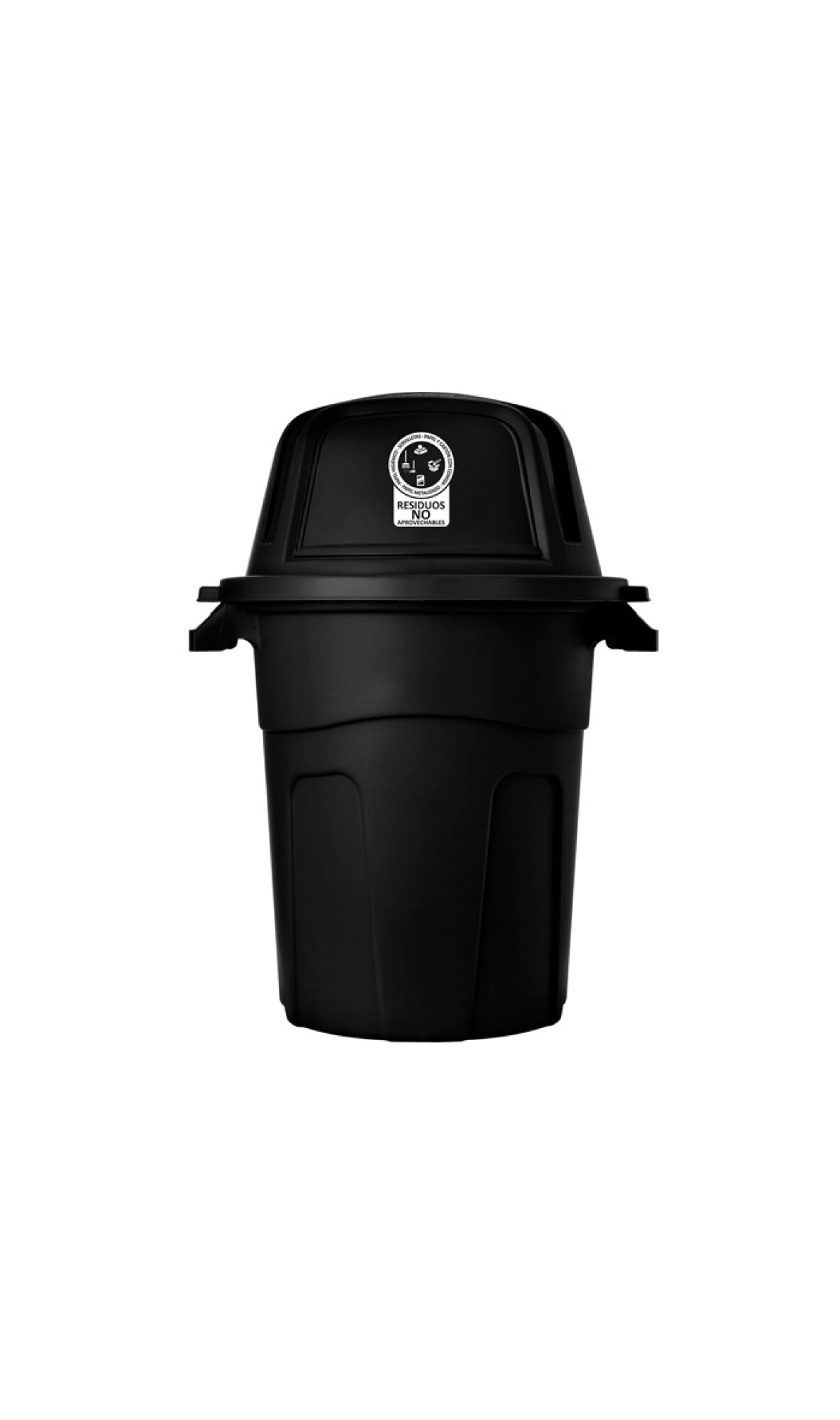Basurero 100l Negro - Rimax — Mundo M