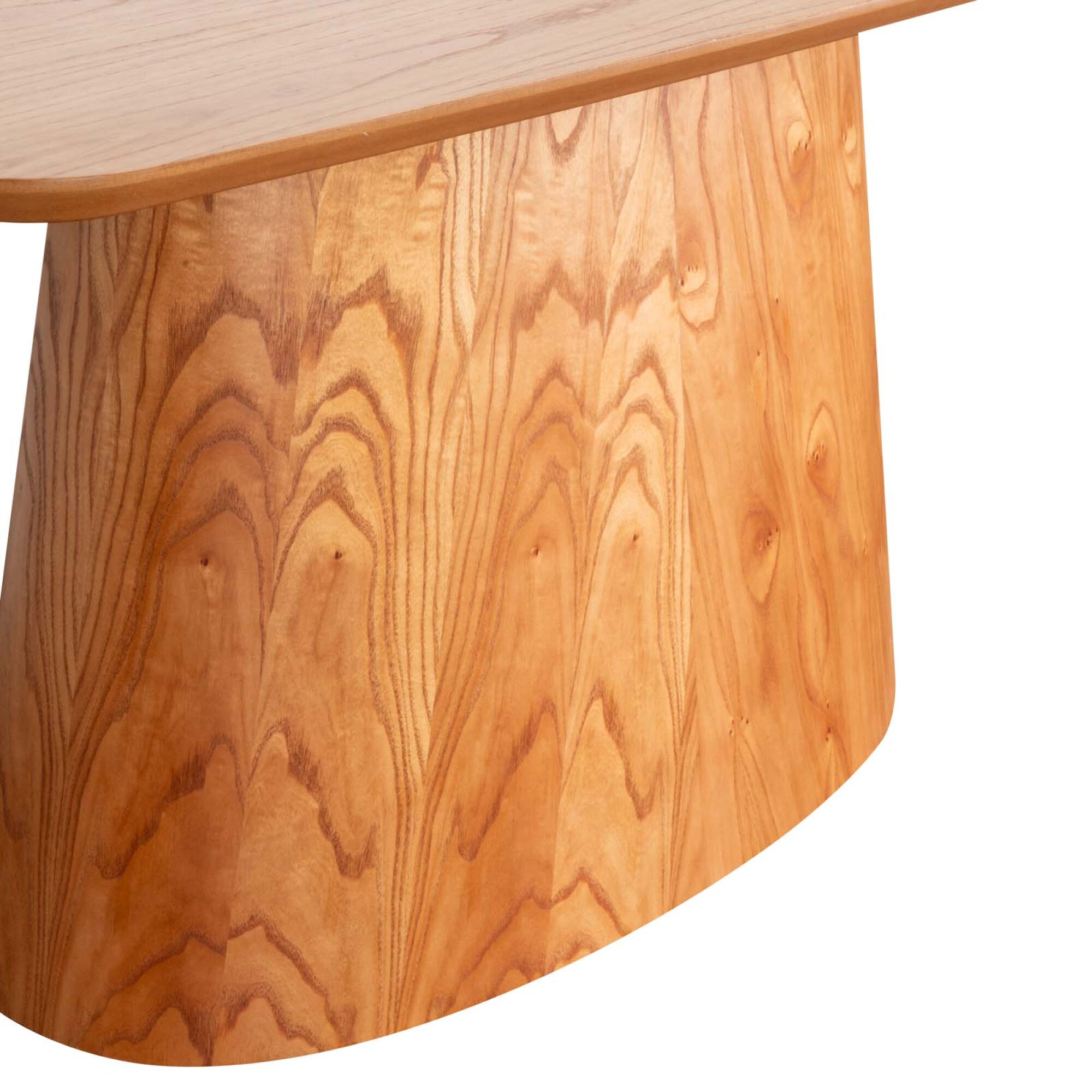 Mesa De Comedor Mdf-y-madera Marron Alice New — Divino
