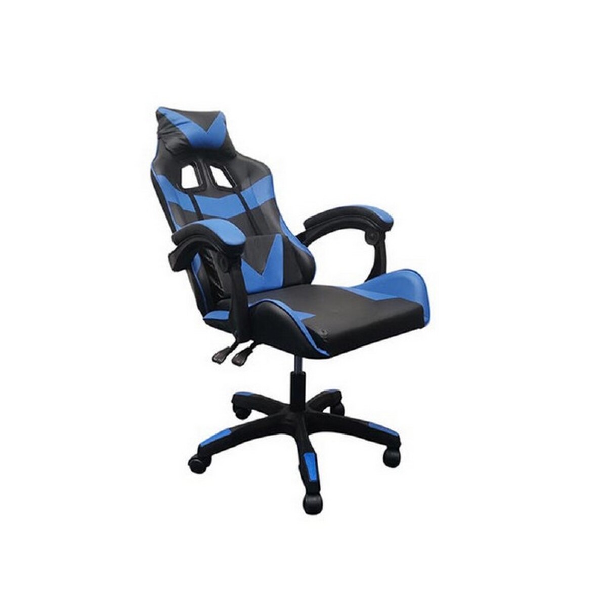 SILLA GAMER AZUL/NEGRO — Electrocentro Rivera