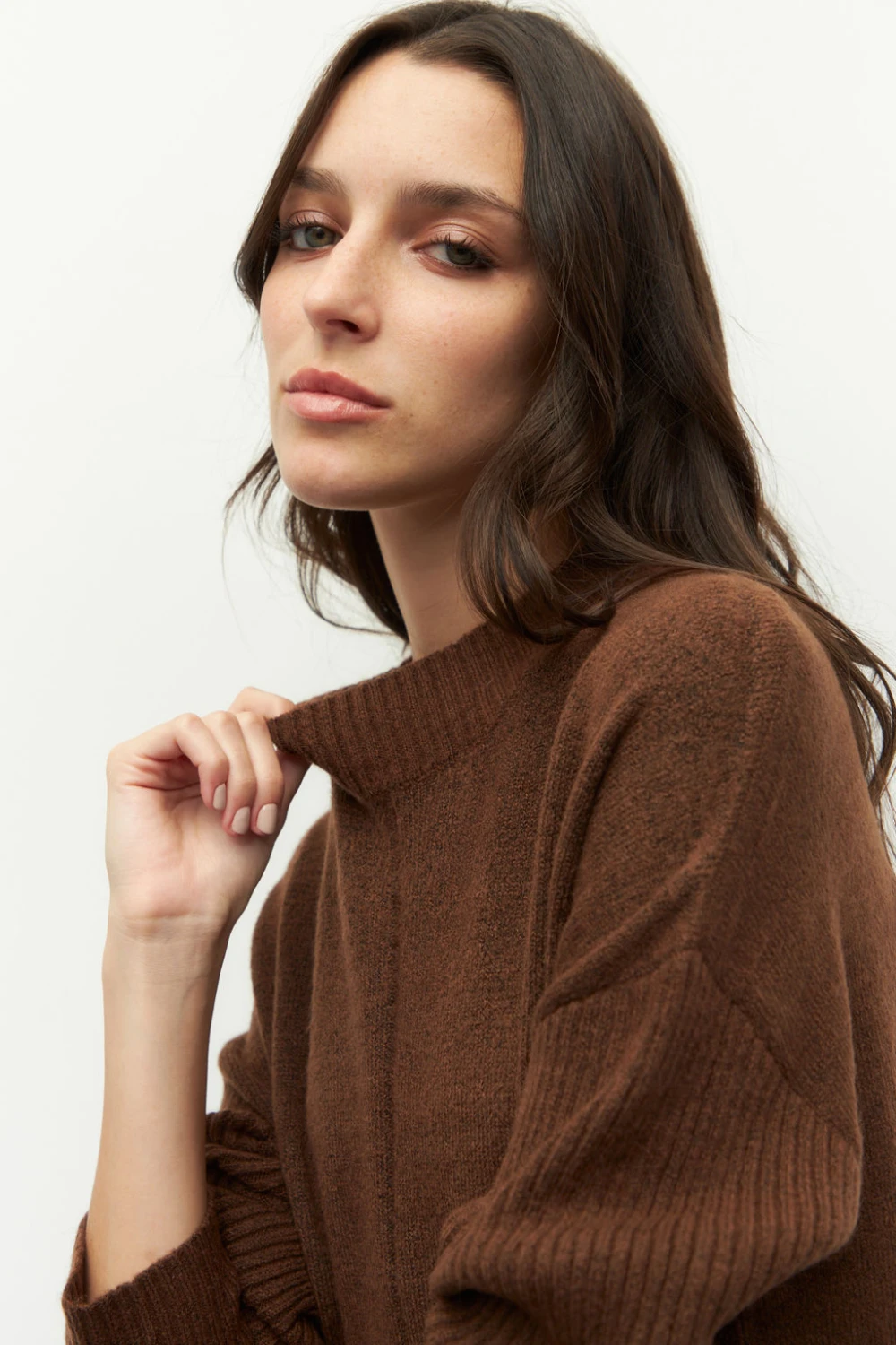 VESTIDO ITALO - Chocolate — Daniel Cassin Paraguay