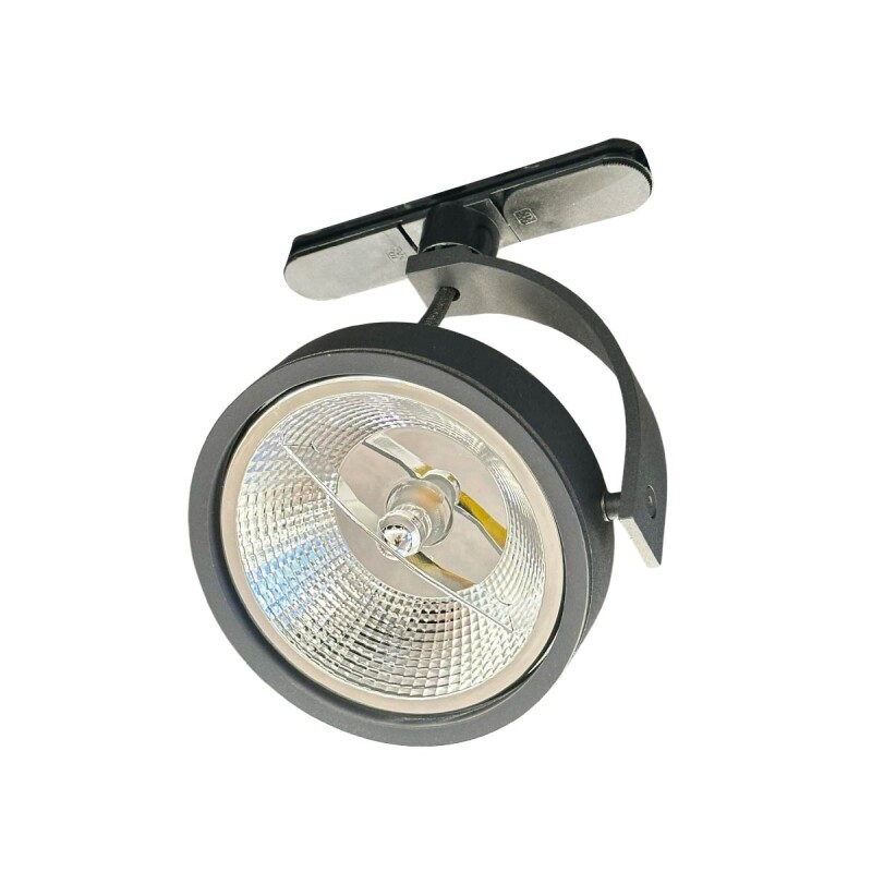 Luminaria Spot Para Riel Mercia Negra — Serlux