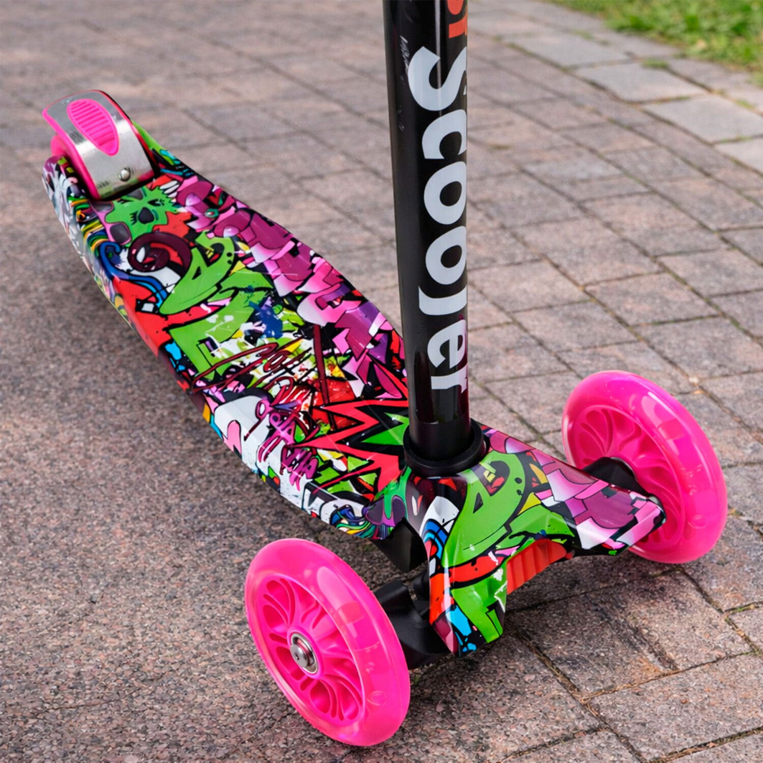 Monopatin Tripatin Scooter Luces Regulable Infantil Niños - Variante ...
