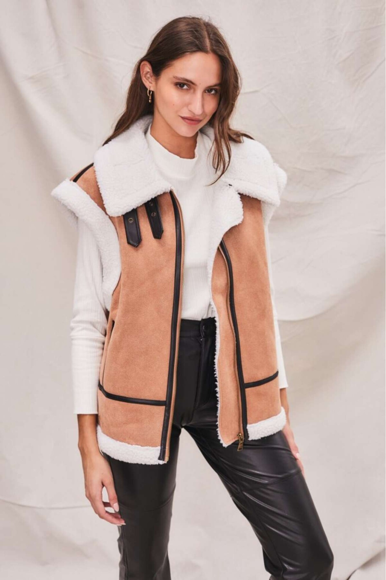 Chaleco - Camel — Tienda Soy Santander