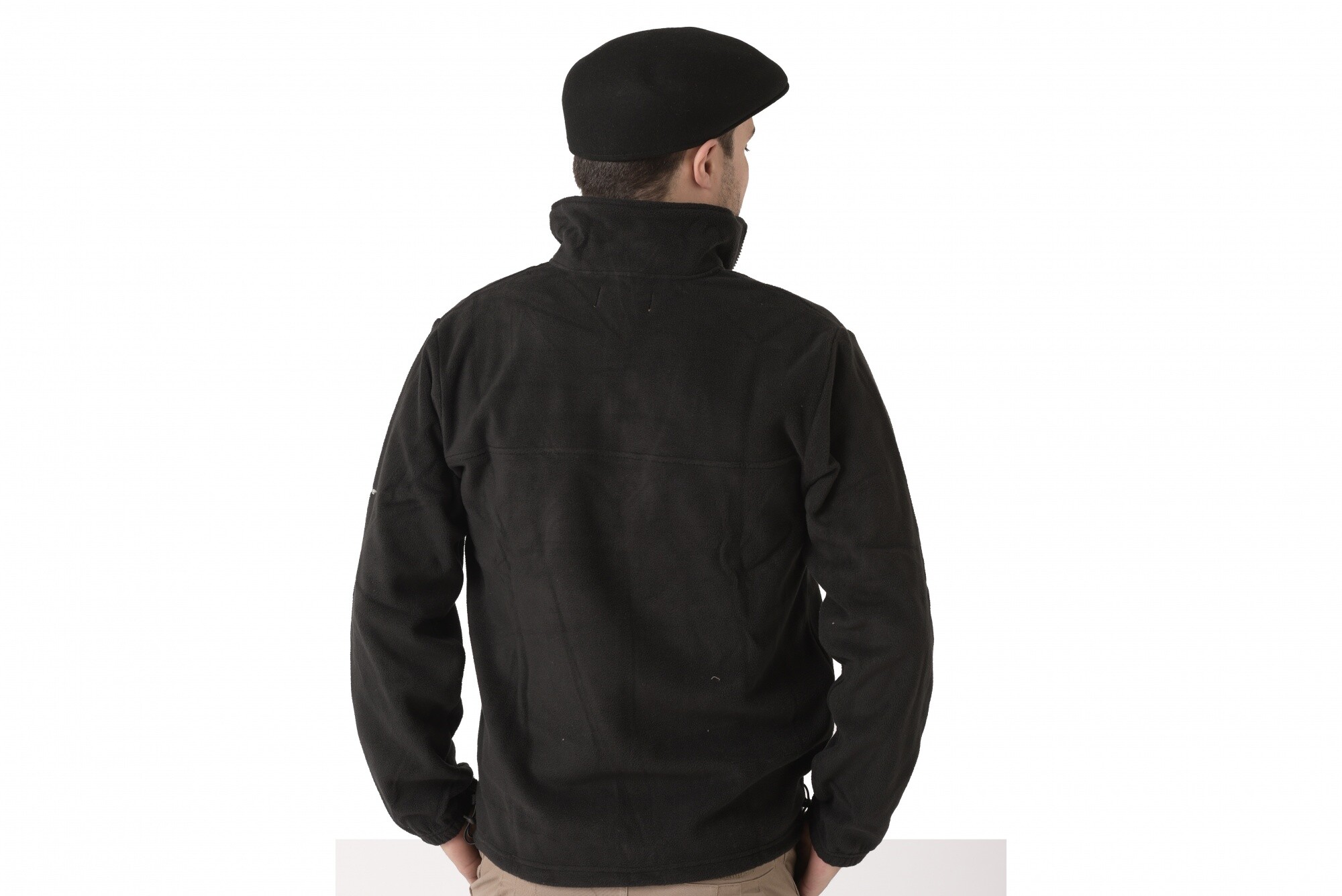 BUZO MICROPOLAR BORA - Negro — Pampero