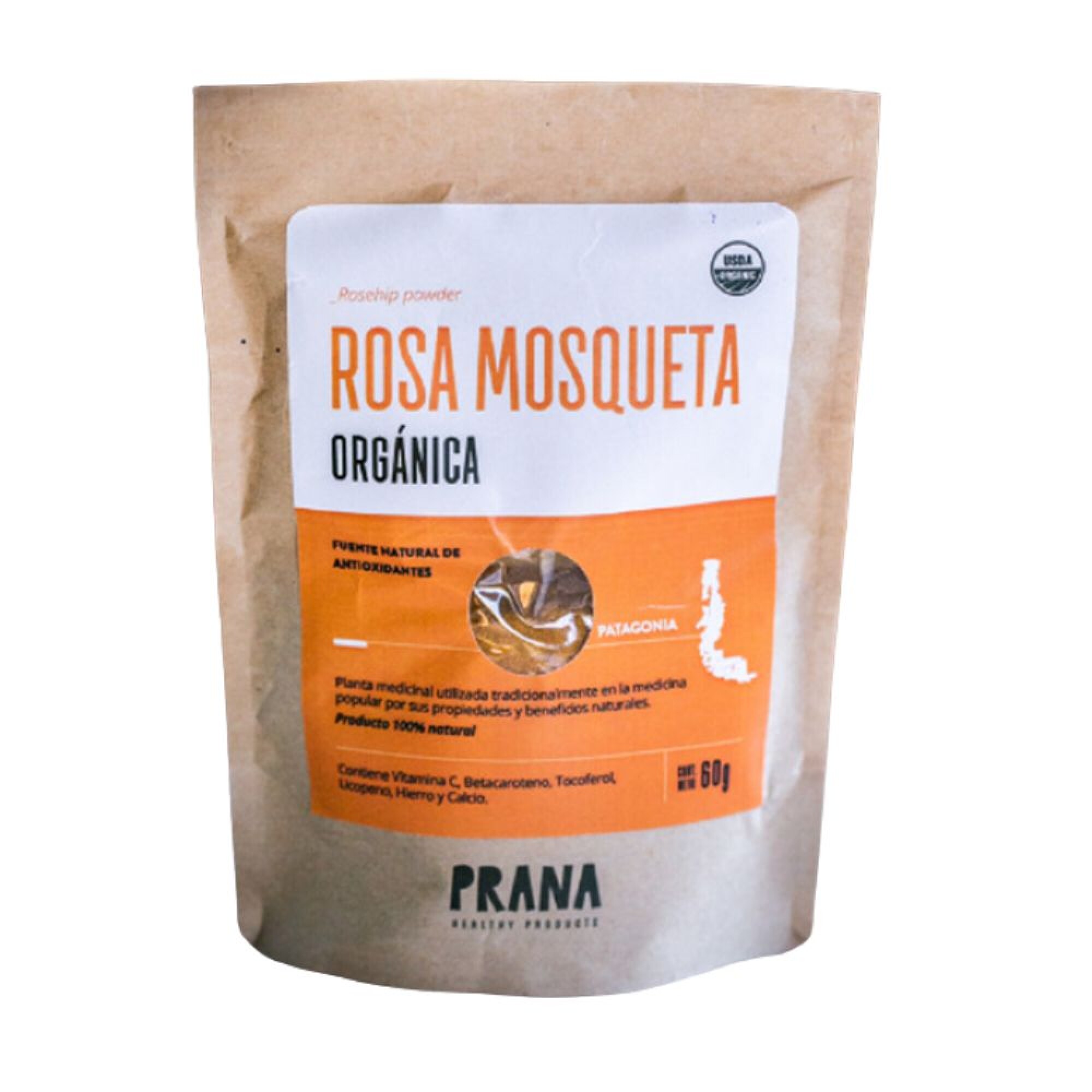 Rosa Mosqueta Orgánica Prana 85g — La Molienda