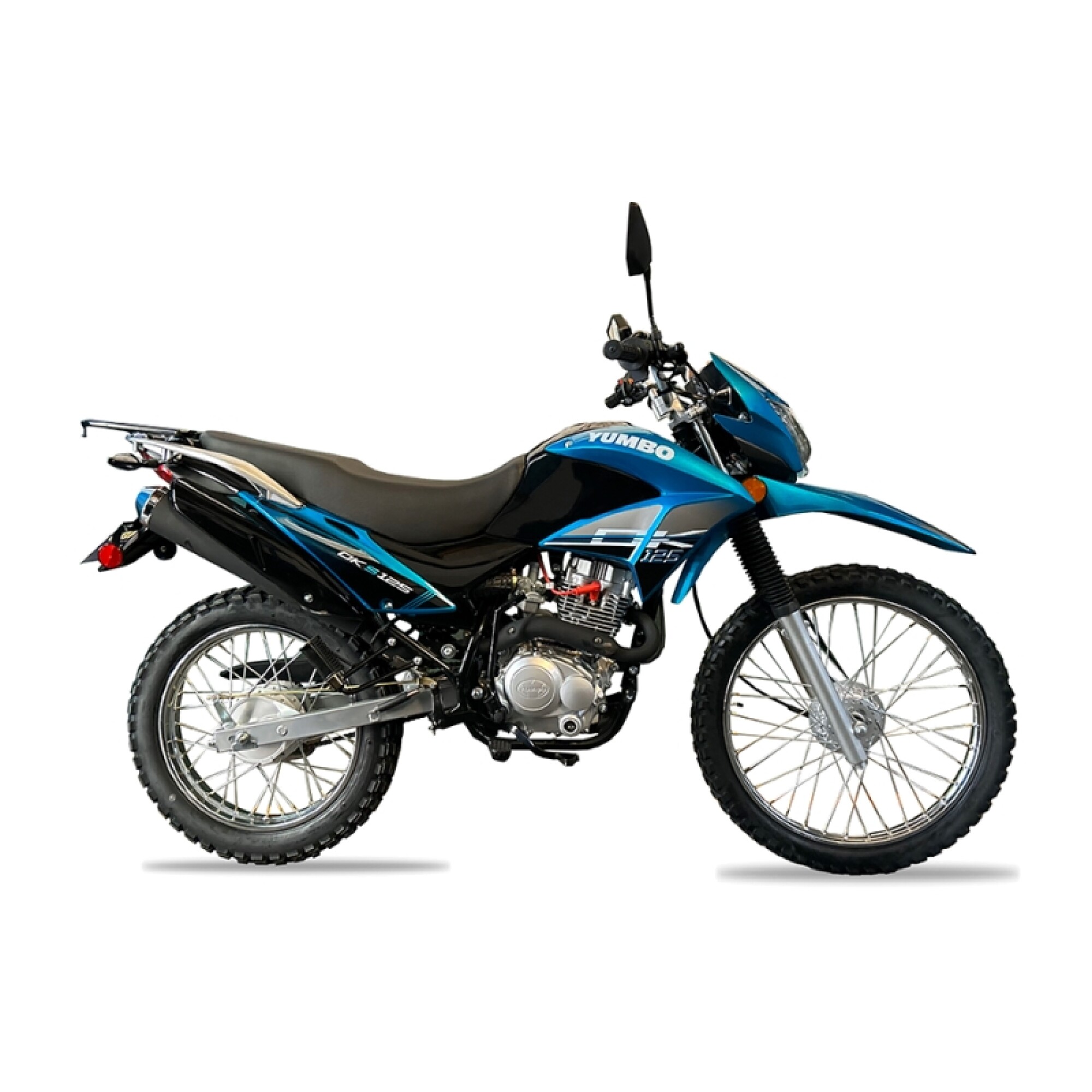 Moto Yumbo Enduro Dk 125 Std (m/nuevo) - Celeste (ce) — Albanes