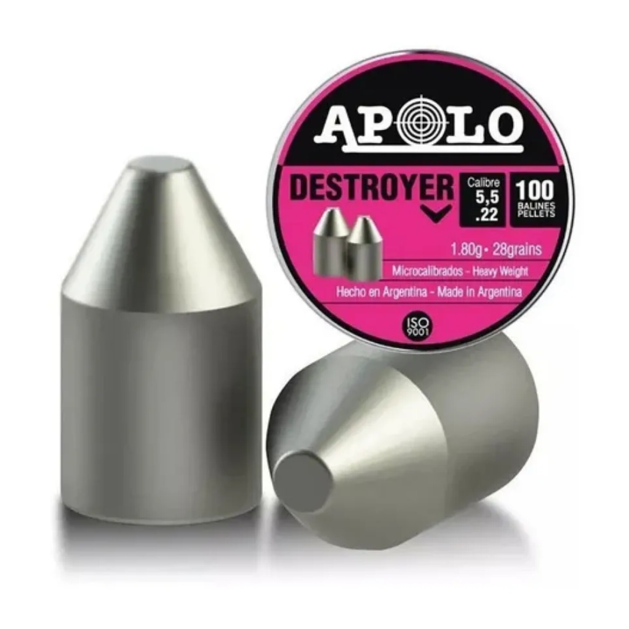 CHUMBO APOLO 5.5 X 100 DESTROYER.- — Magnum