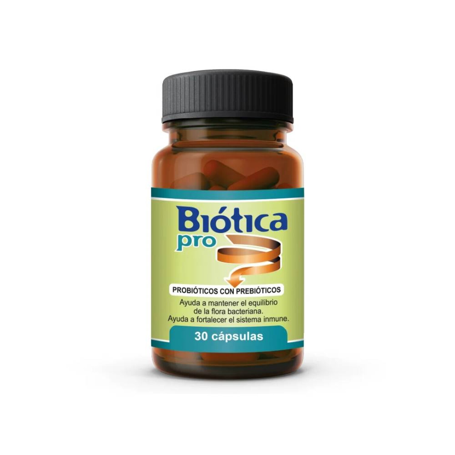 Probiótico Biótica Pro con Prebióticos 30 Cápsulas — San Roque