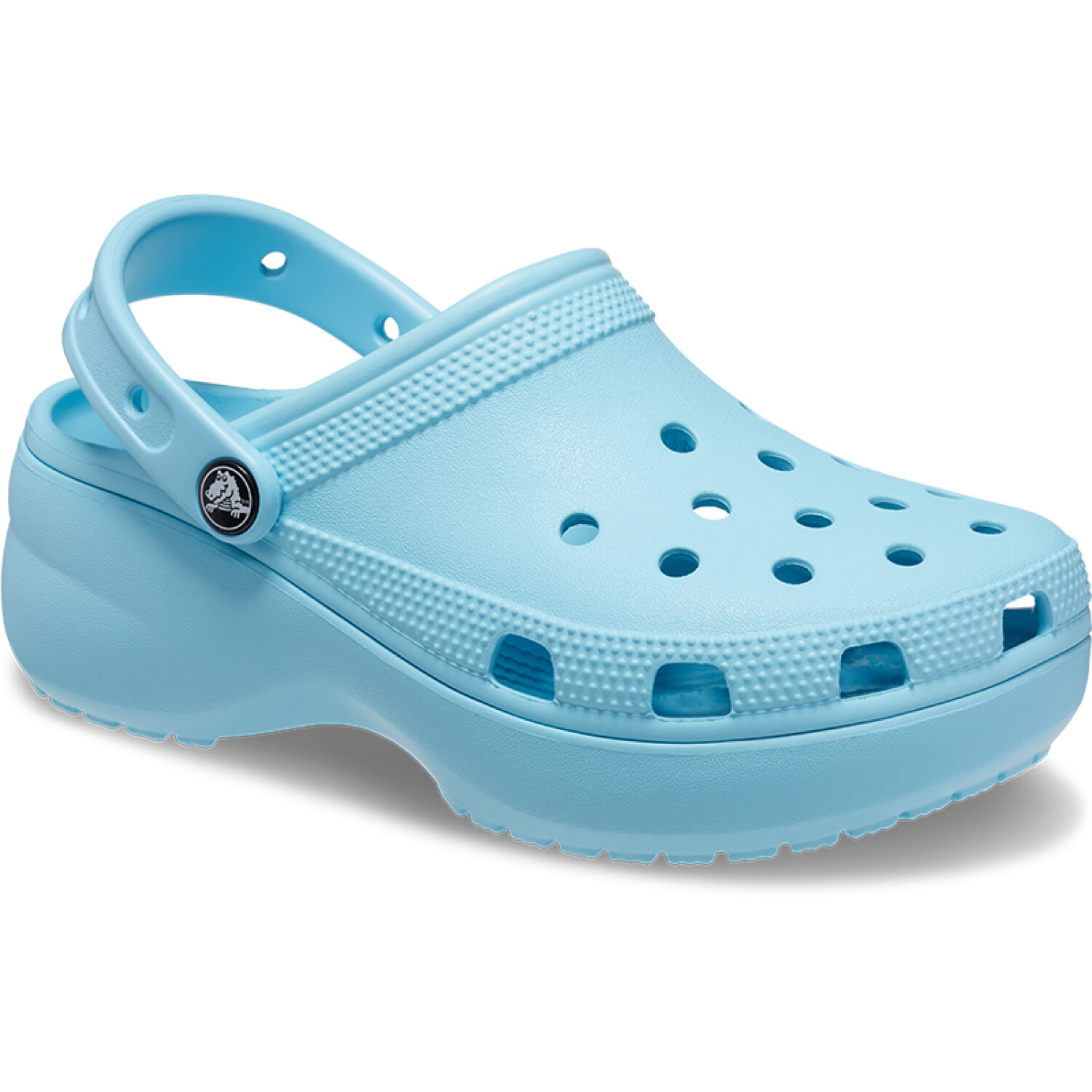 Crocs Classic Platform - Azul — Crocs