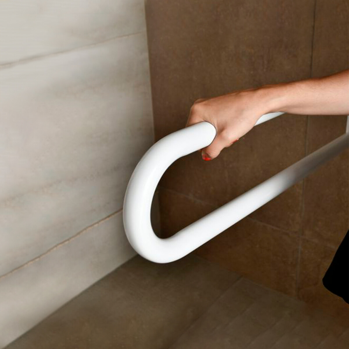 BARRAL REBATIBLE PARA DISCAPACITADOS 60 CMS PARA DISCAPACITADOS FERRUM ...