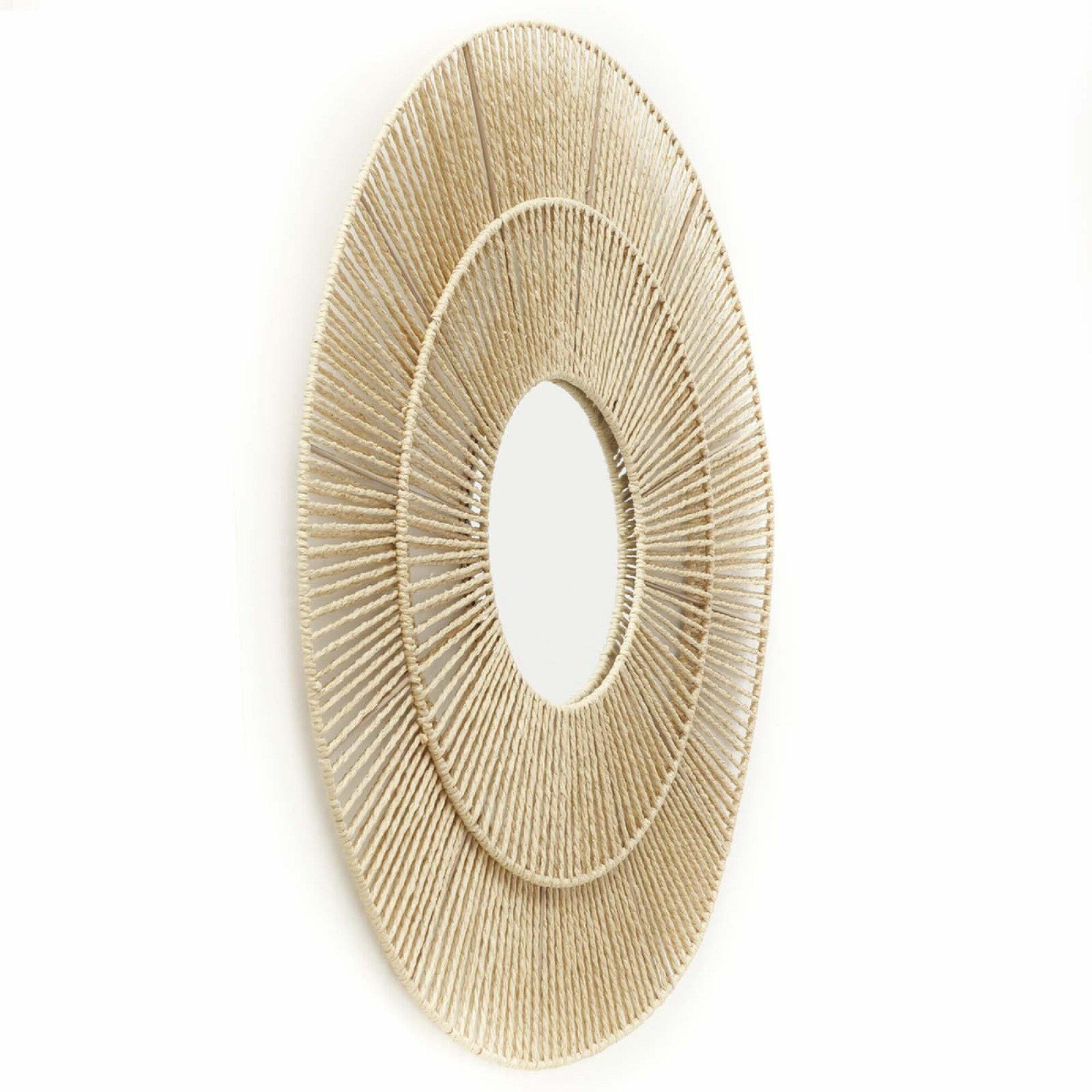 Espejo De Pared Materiales-mixtos Natural-beige Maral 2054220 — Divino