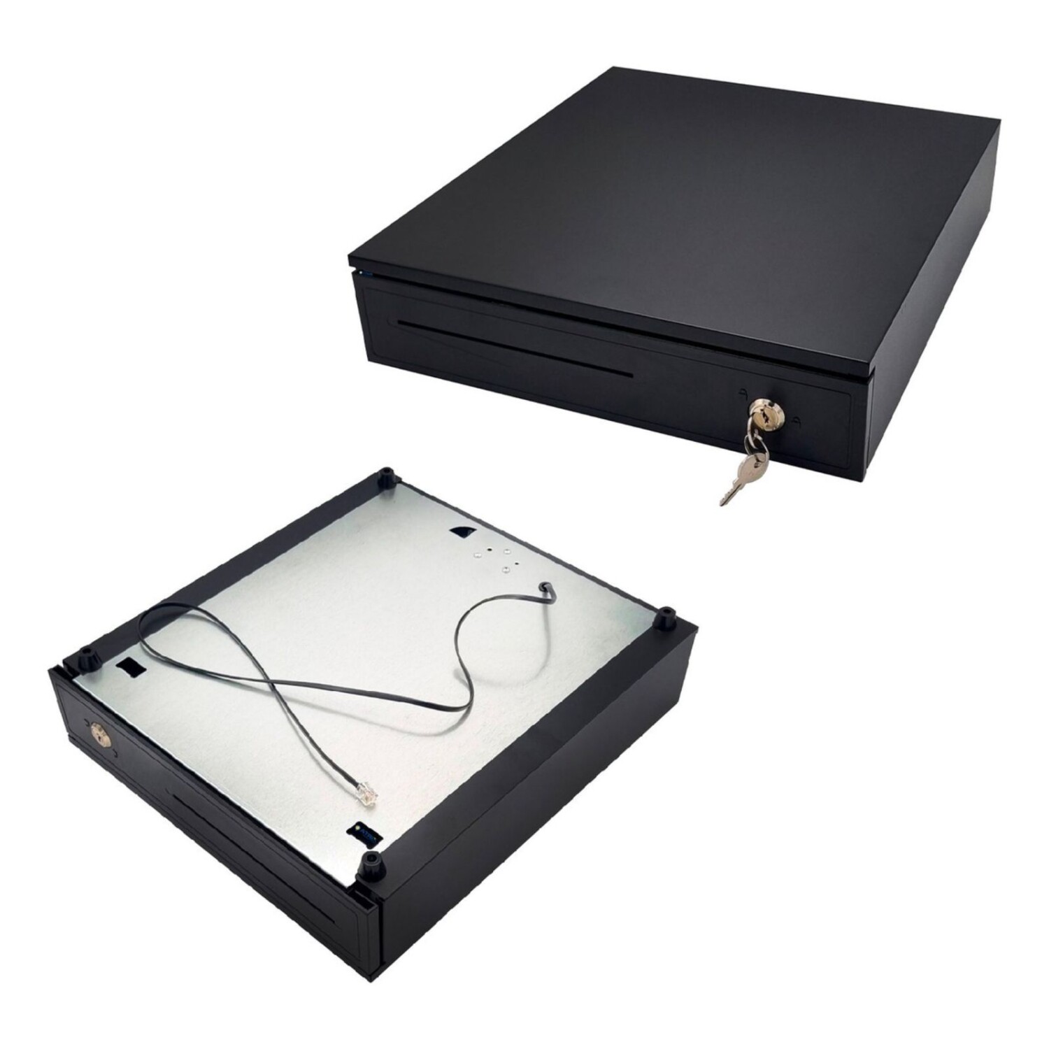 Cajon Para Caja Registradora Dinero Gaveta 4 Espacios Rj11 — Atrix