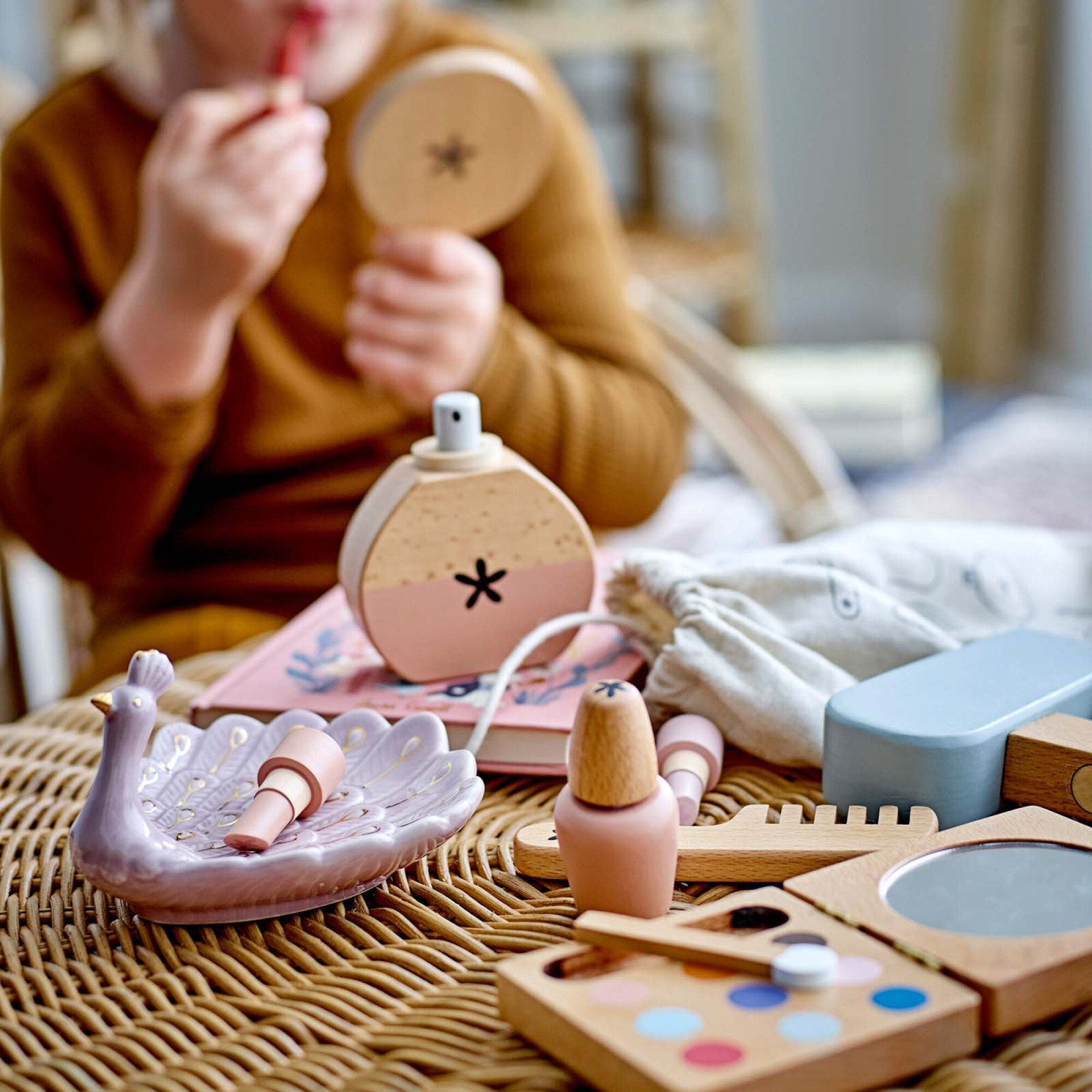 Set Daisy Kids Mdf Multicolor Multicolor — Divino