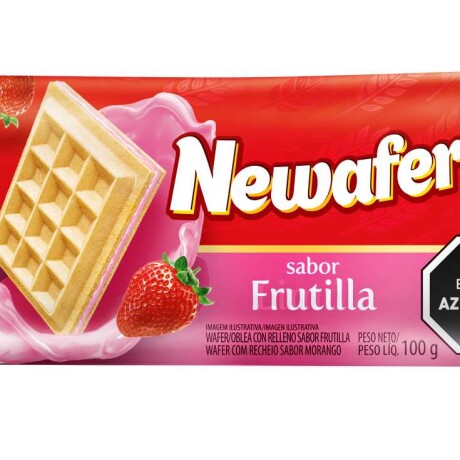 WAFFLE NEWAFER LAS ACACIAS 100G FRUTILLA — El Clon