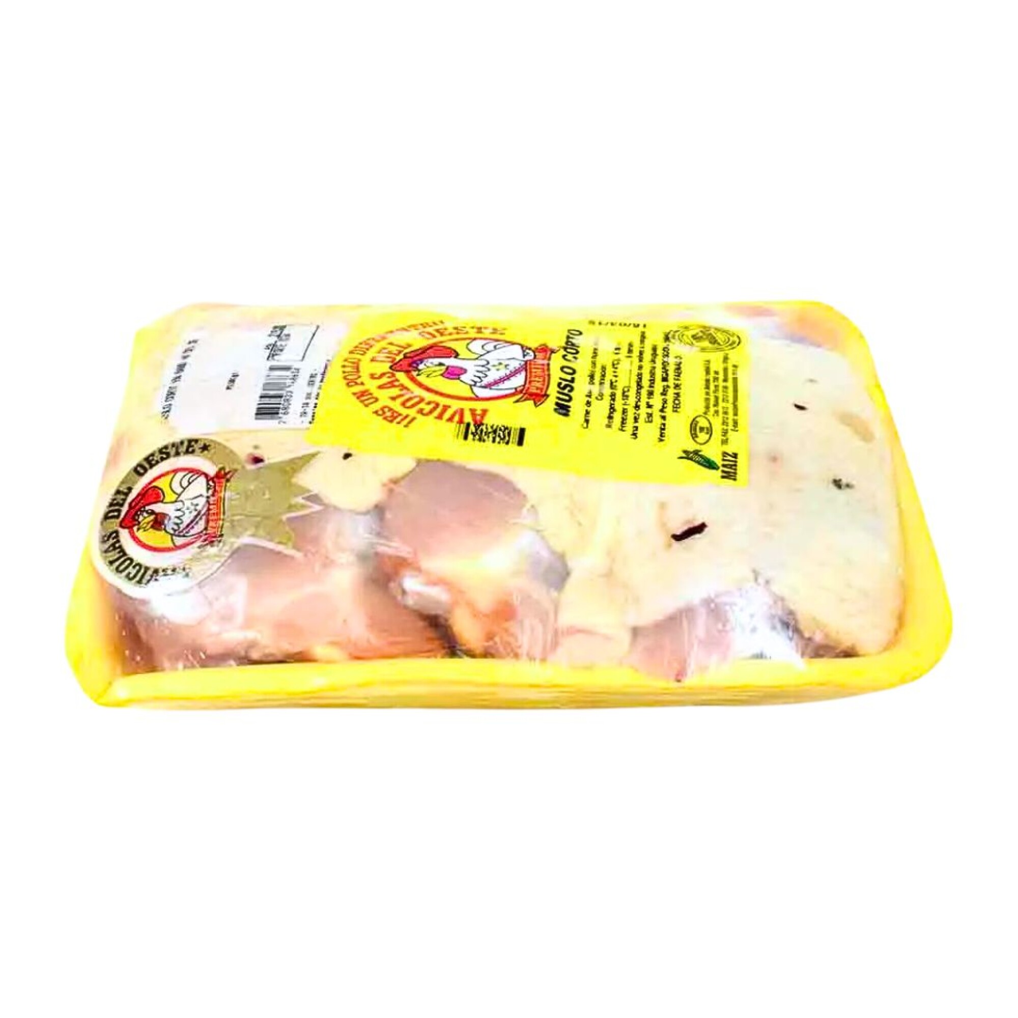 Muslo de Pollo Corto Avícolas del Oeste - 1 kg — CONGELADOS.COM.UY