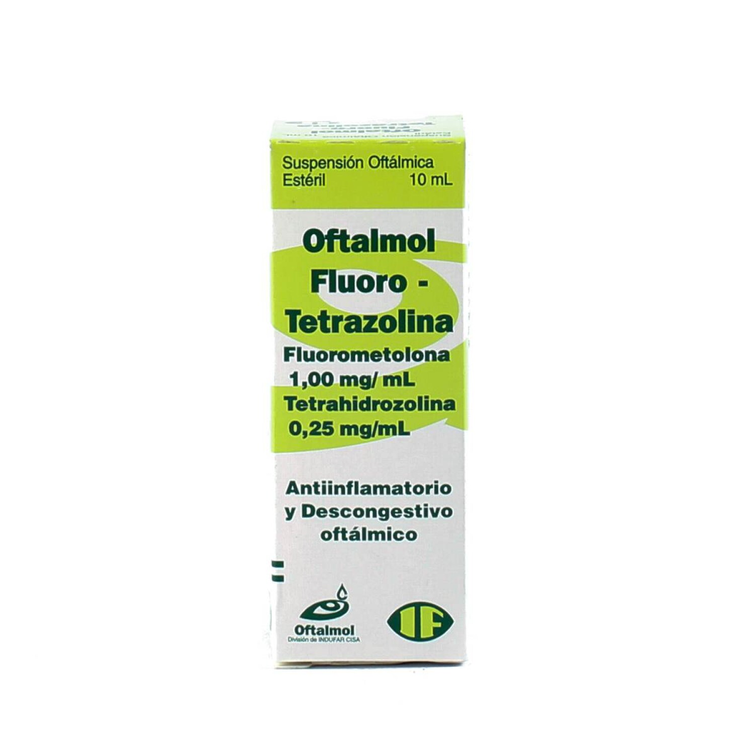 OFTALMOL FLUORO-TETRAZOLINA GTS. OFTALM. — Farmacenter