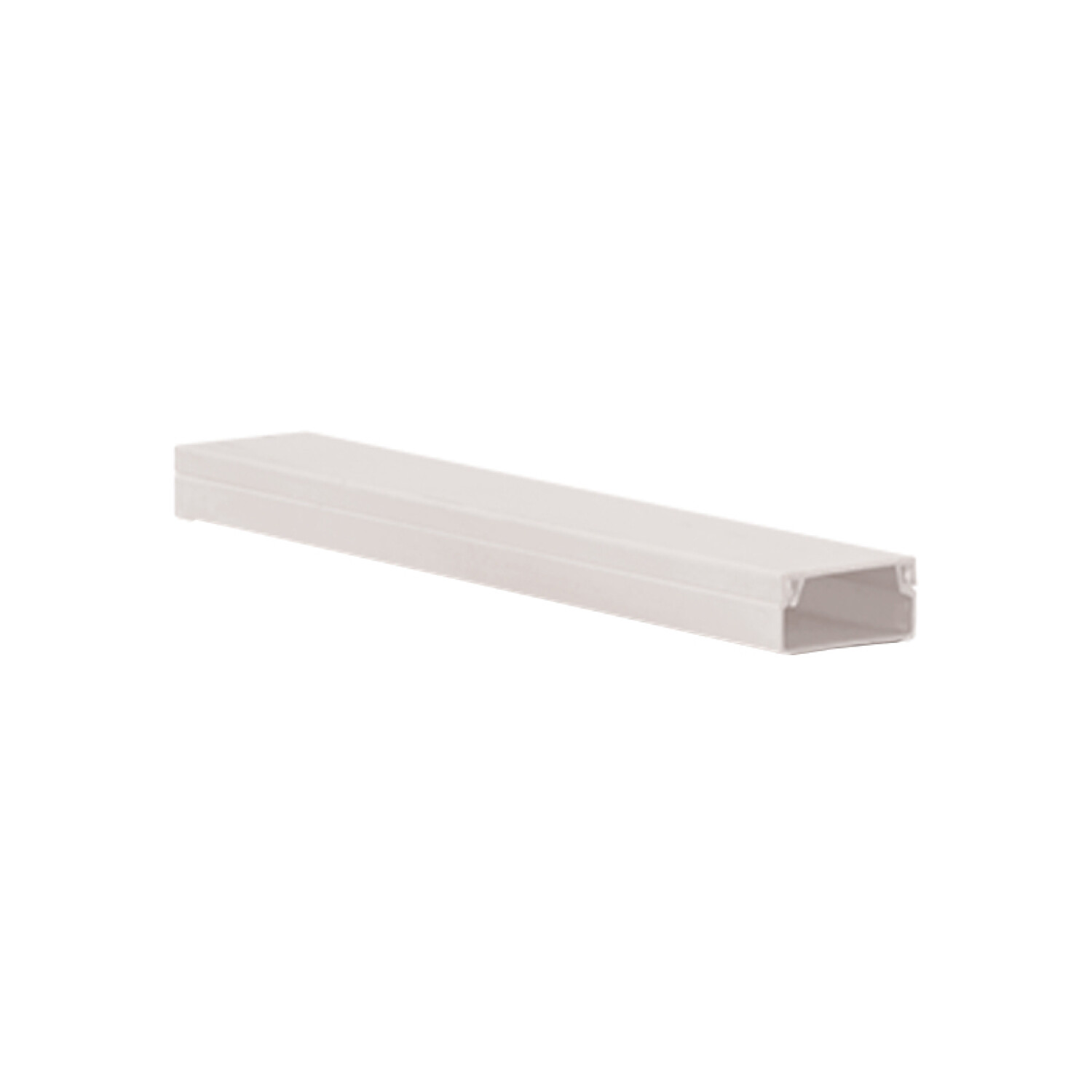 Ducto plástico 20x10mm 2 mts. blanco - C89212 — Fivisa