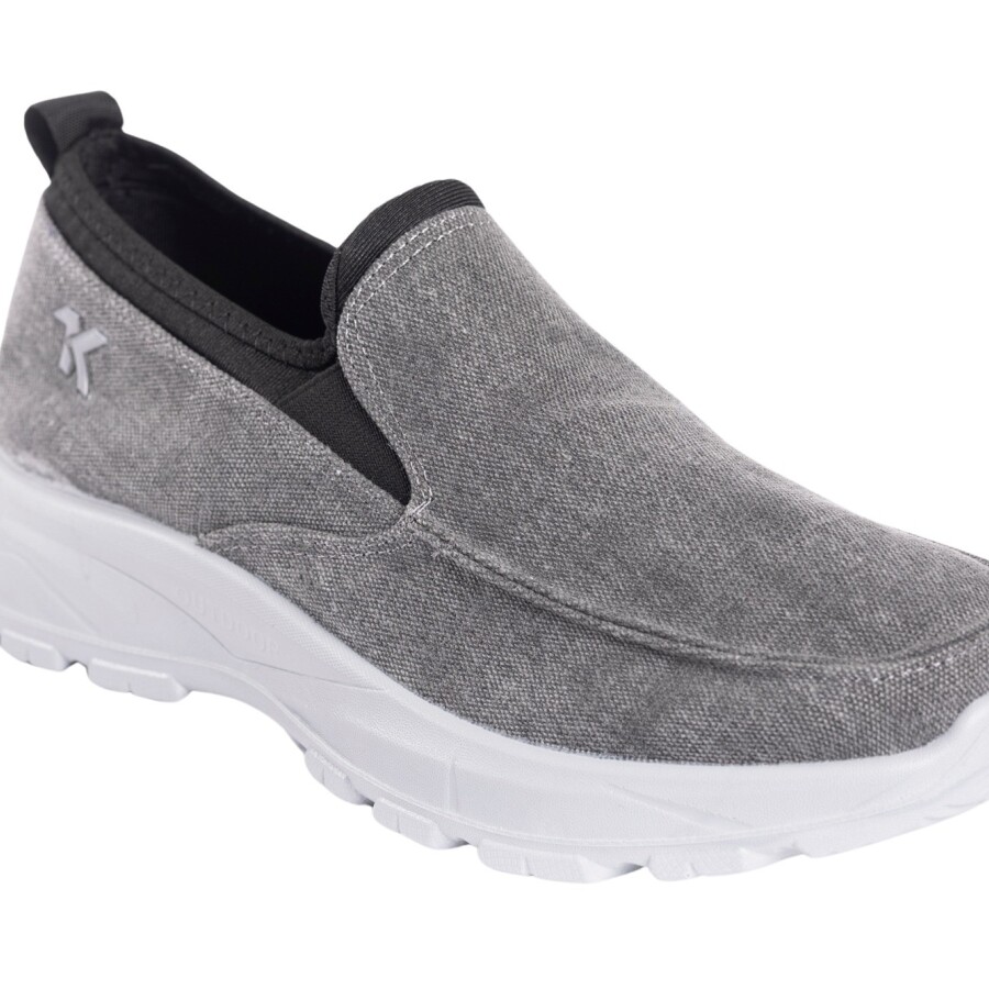 KELTON CASUAL - GREY — Vezzo Calzados