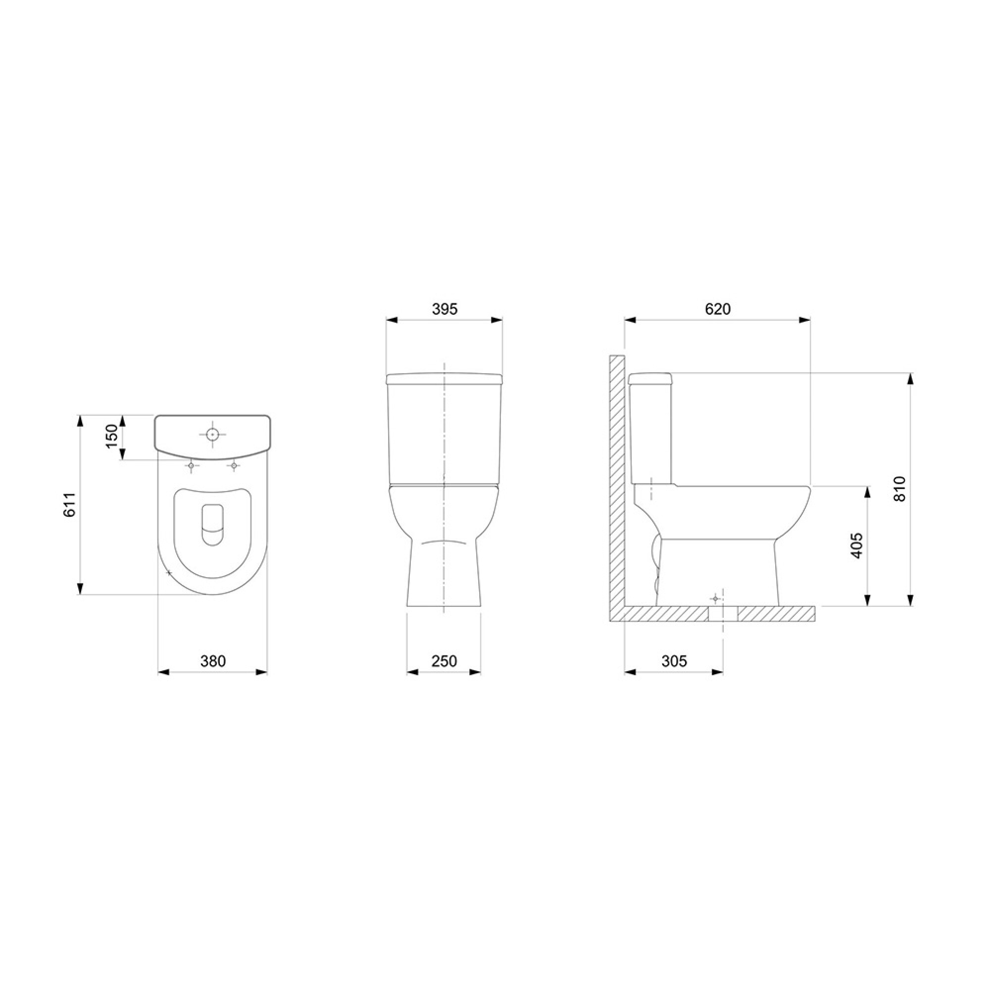 Inodoro+ Mochila + Tapa Smart Color Pergamon — Castro