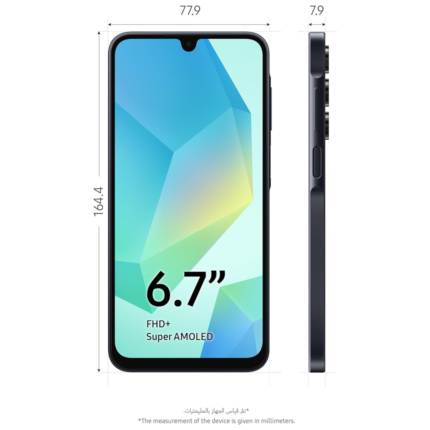 Celular Samsung Galaxy A16 SM-A165 256GB 8GB Black — ZonaTecno