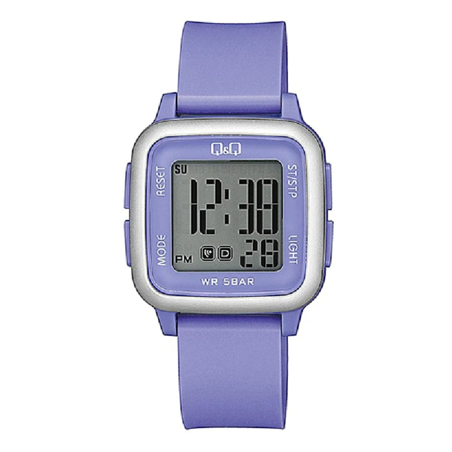 Reloj Pulsera Q q G02A-008VY Digital Dama - LILA — Universo Binario