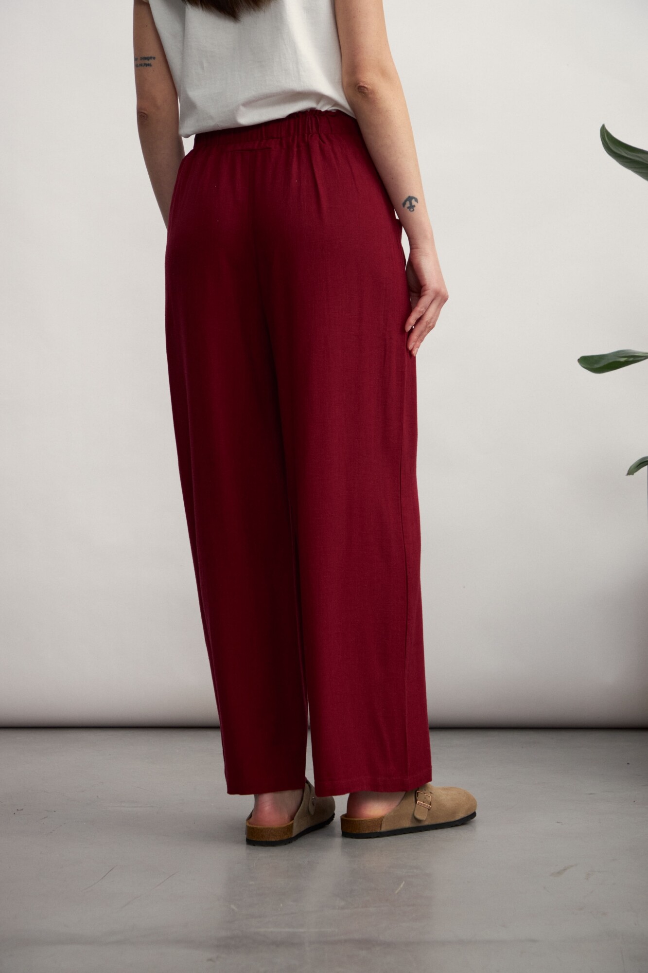 Pantalón Runa - Bordó — Mix UP