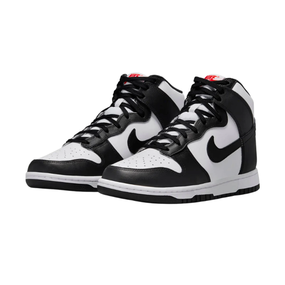 Championes Nike Dunk High - White & Black — Zooko