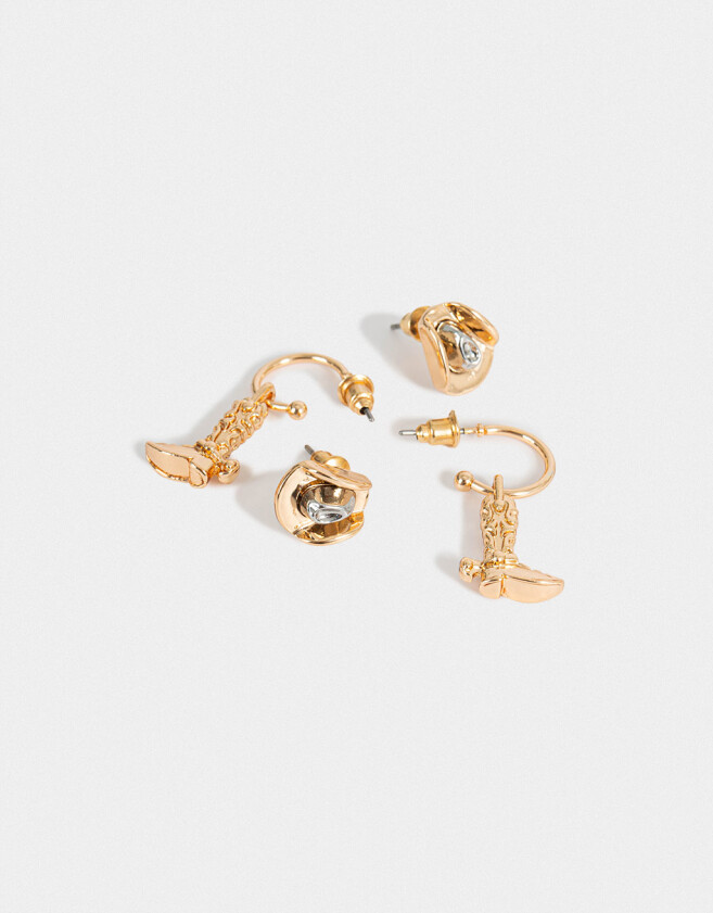 Set De Aros Bota — Todomoda