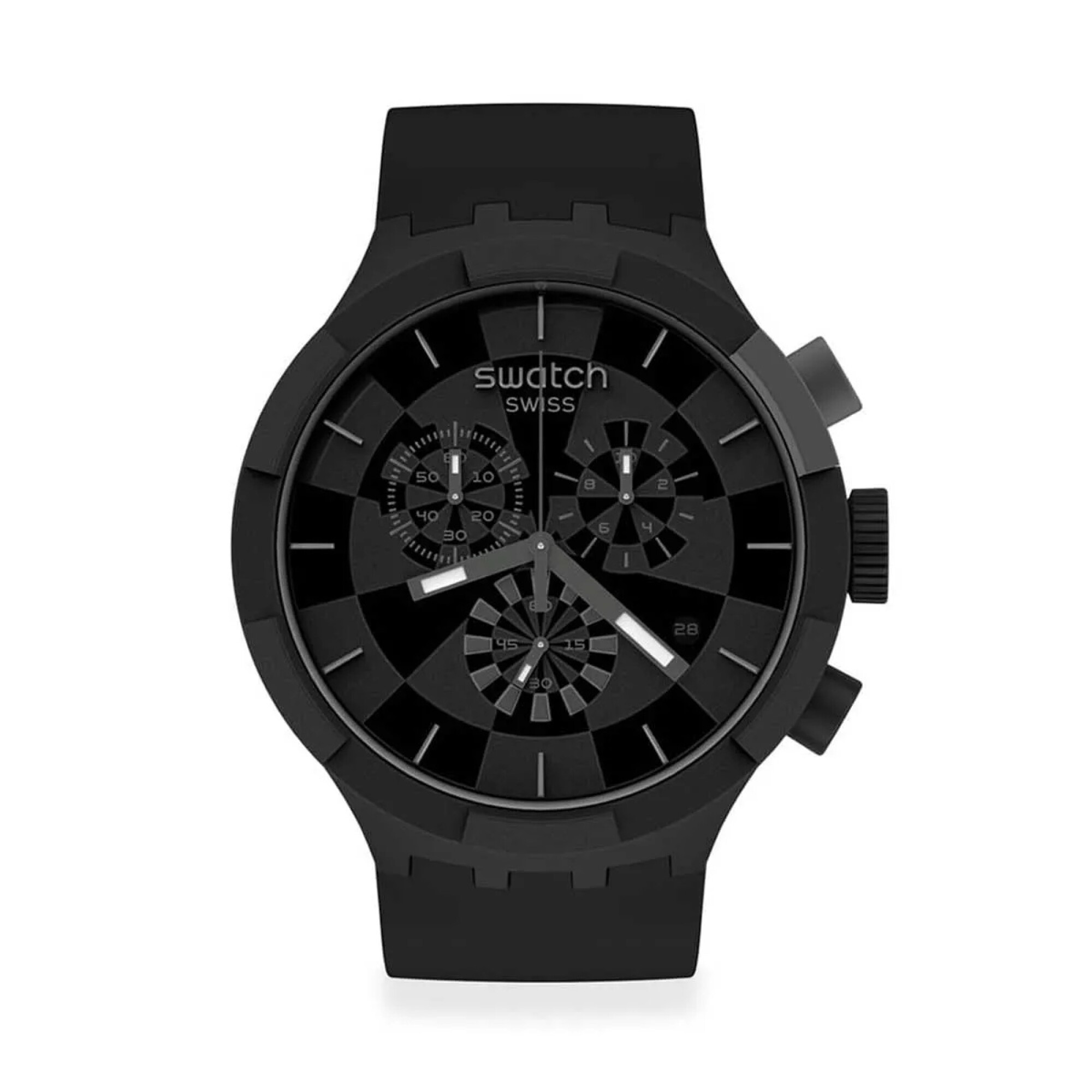 Reloj Swatch Sb02b400 Checkpoint Black — Riviera Joyas
