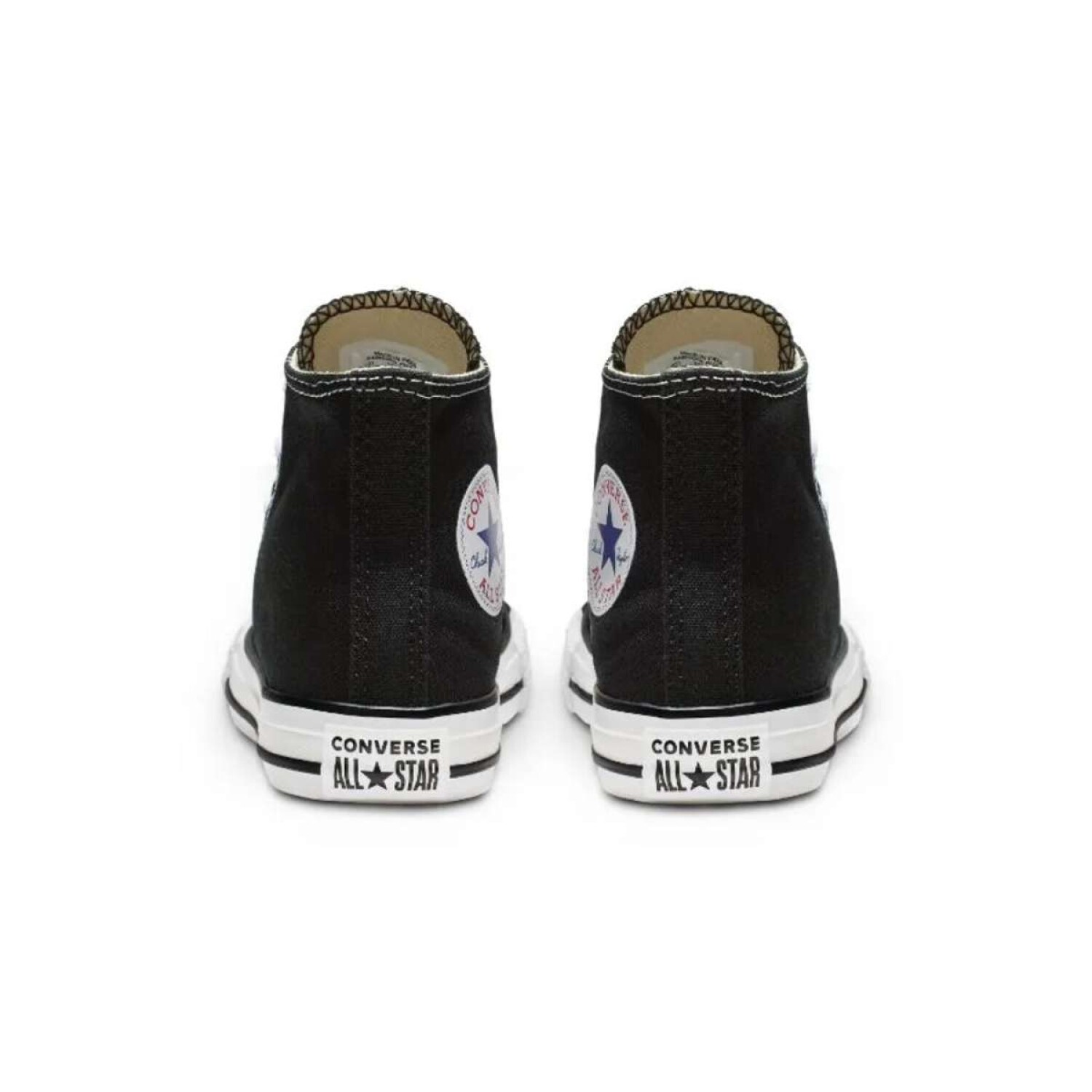 Championes Converse Chuck Taylor Hi Negro - Negro — Tienda Soy Santander