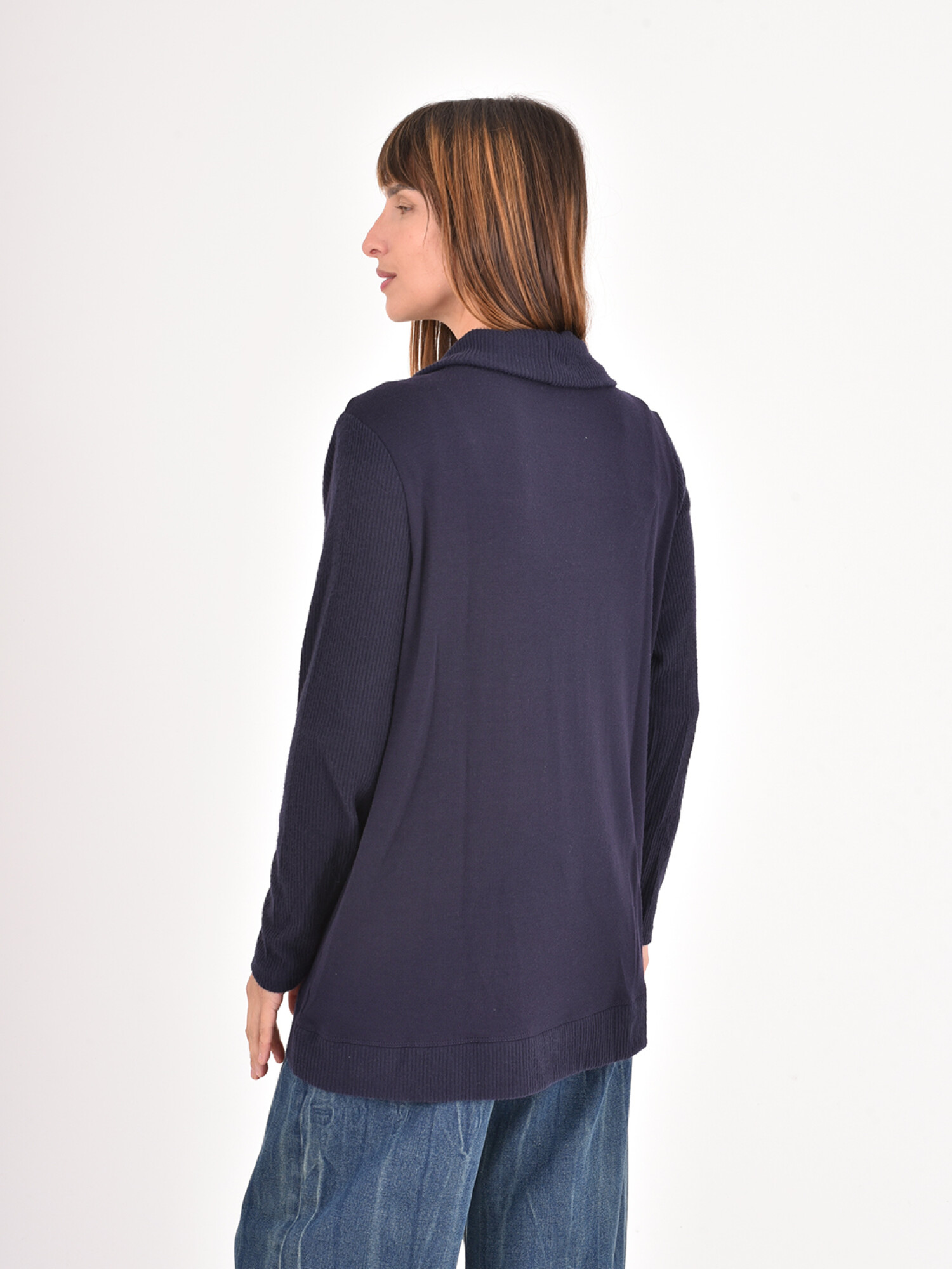 SACO GIULIA - AZUL OSCURO — Guapa - Paprika