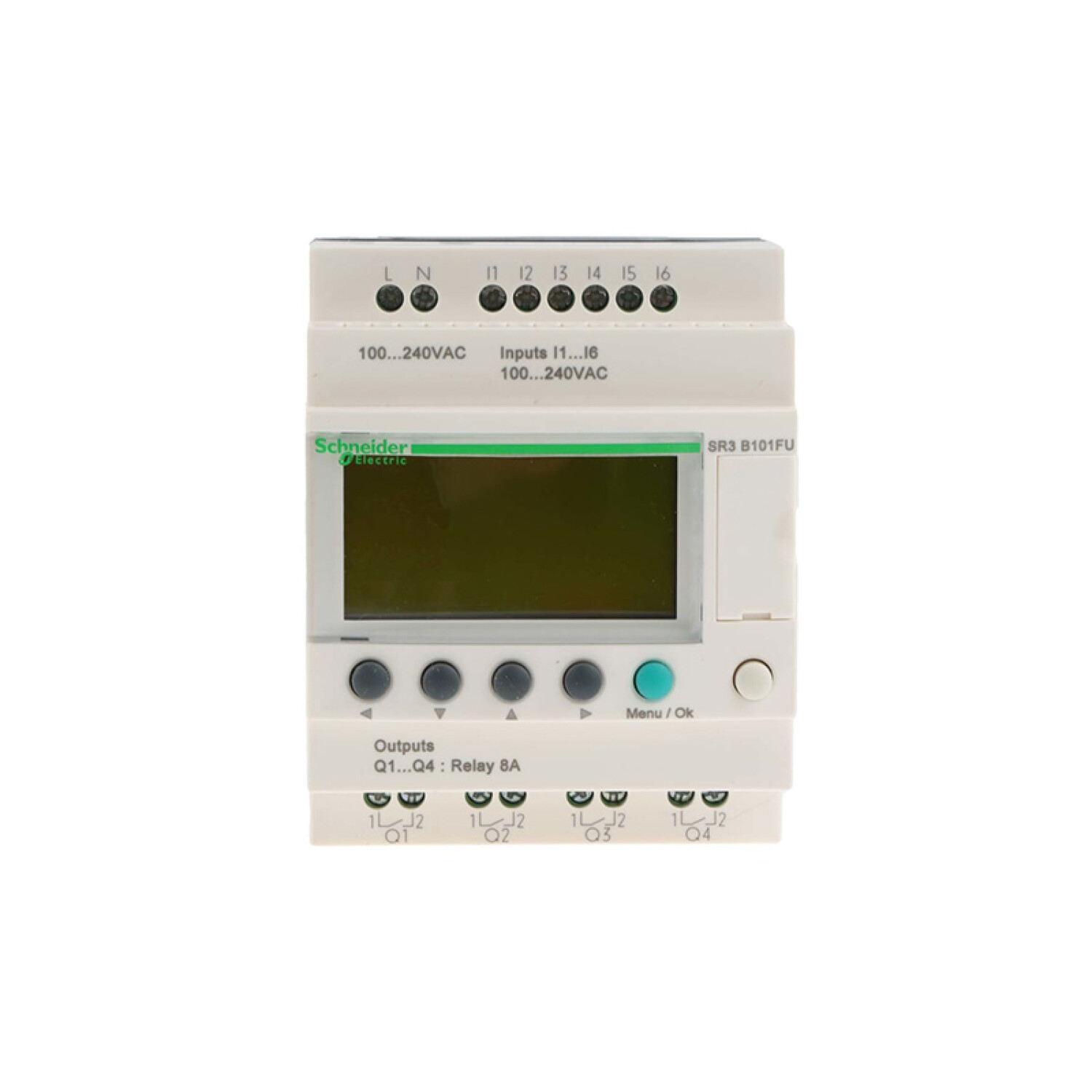 PLC Zelio 6 entradas 4 salidas c/reloj 230Vac - TL9498 — Fivisa