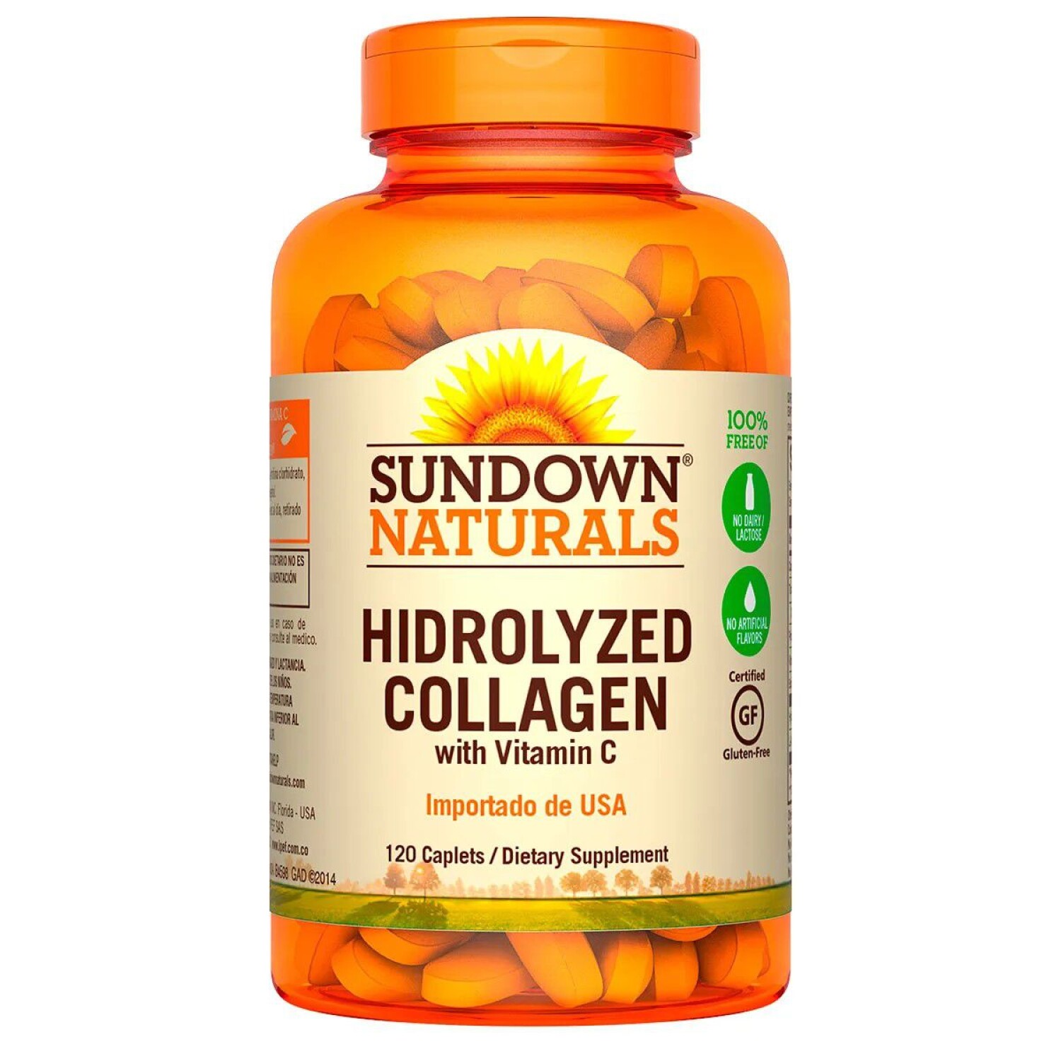 HYDROLYZED COLLAGEN SUNDOWN FR. X 120 TA — Farmacenter