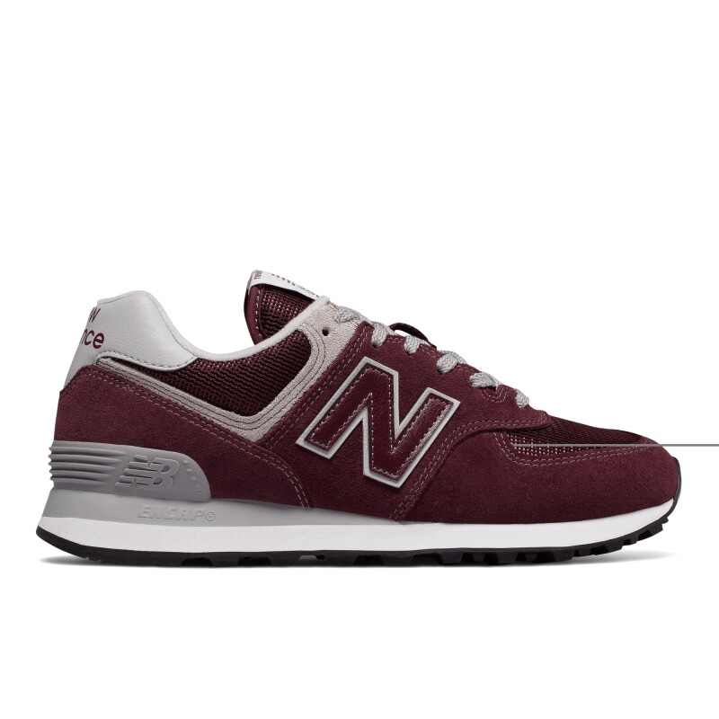 Championes New Balance de Dama WL574ER - BURGUNDY — New Balance