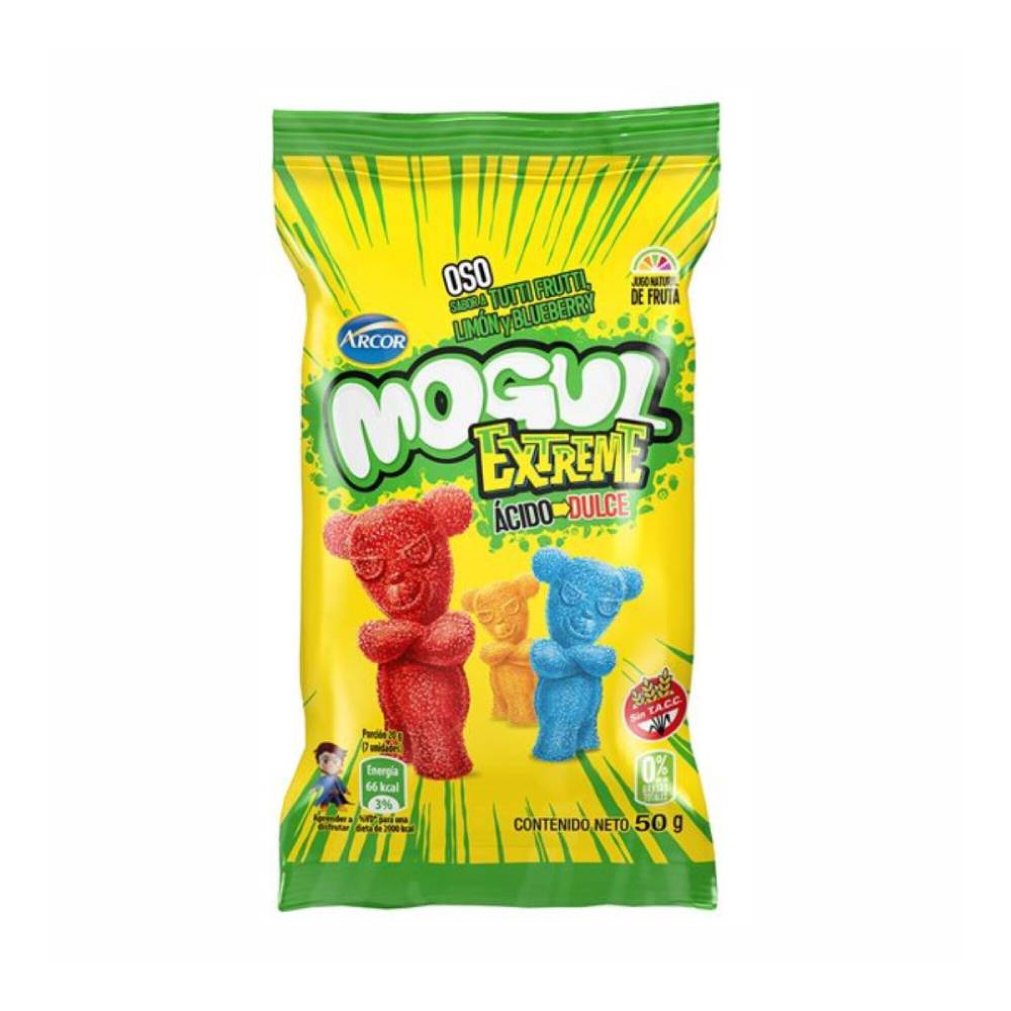 Gomitas Mogul Extreme Oso 50g — San Roque