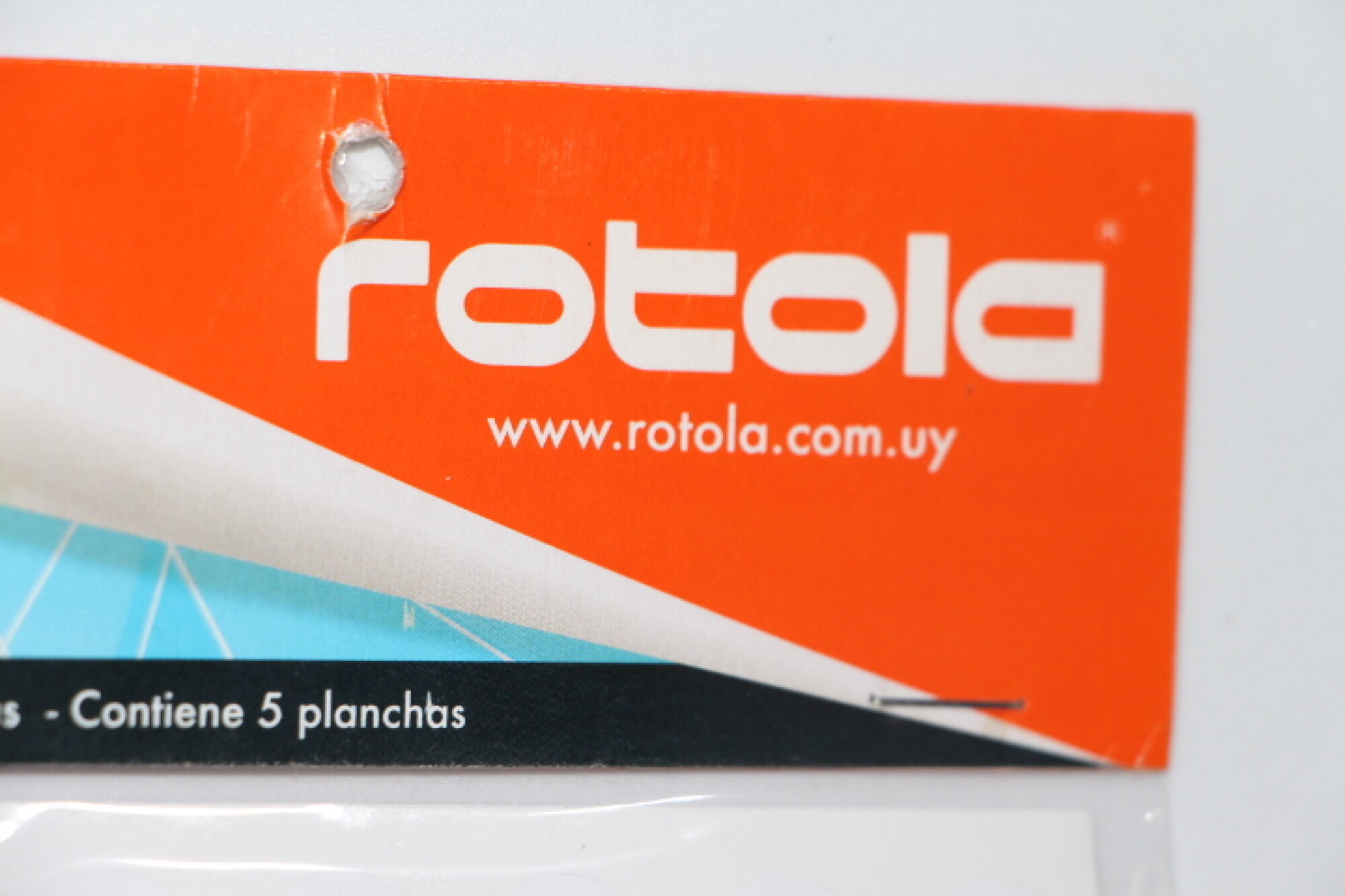 ETIQUETA ROTOLA SOBRE X 5 PLANCHAS - MODELO 15 — Alberto Gandulia