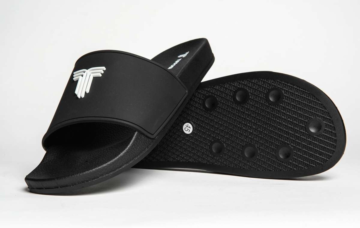 Chanclas Tiffosi Slide De Hombre - Negro — Tienda Soy Santander