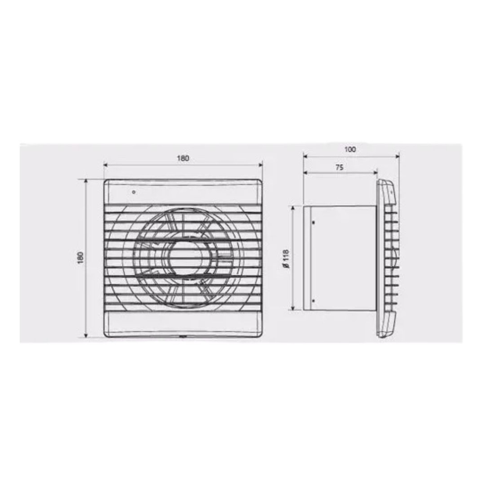 Extractor De Baño Soler & Palau 200 C Ideal Para Baños — Brillante
