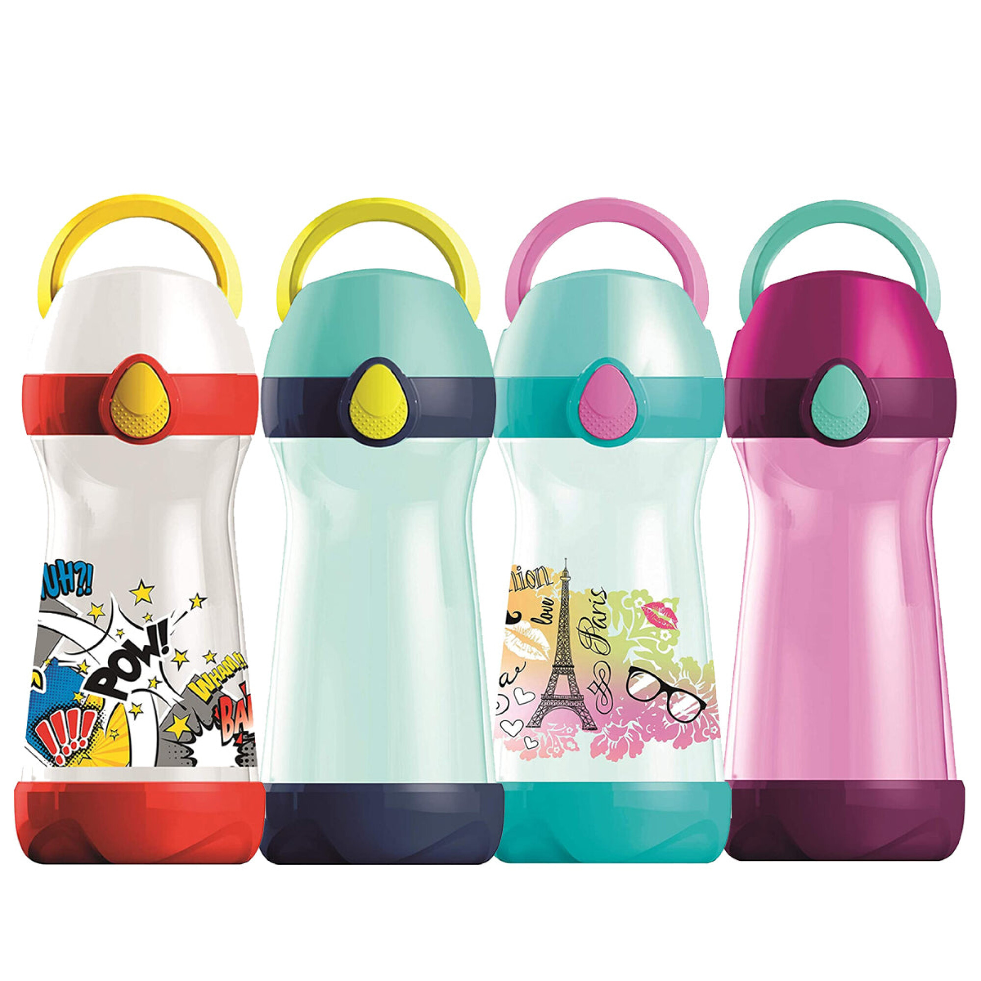 Botella Caramañola Maped Picnik Concept 430ML Colores - Rosado — El Rey del entretenimiento