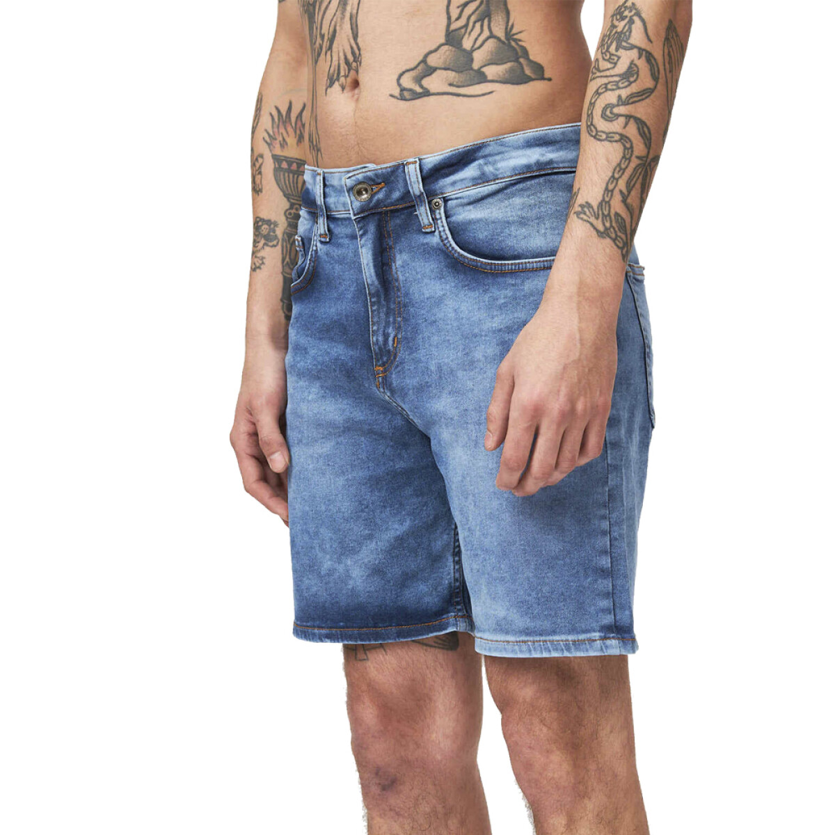 BERMUDA TREND STRAIGHT BLUE - Blue — Zooko