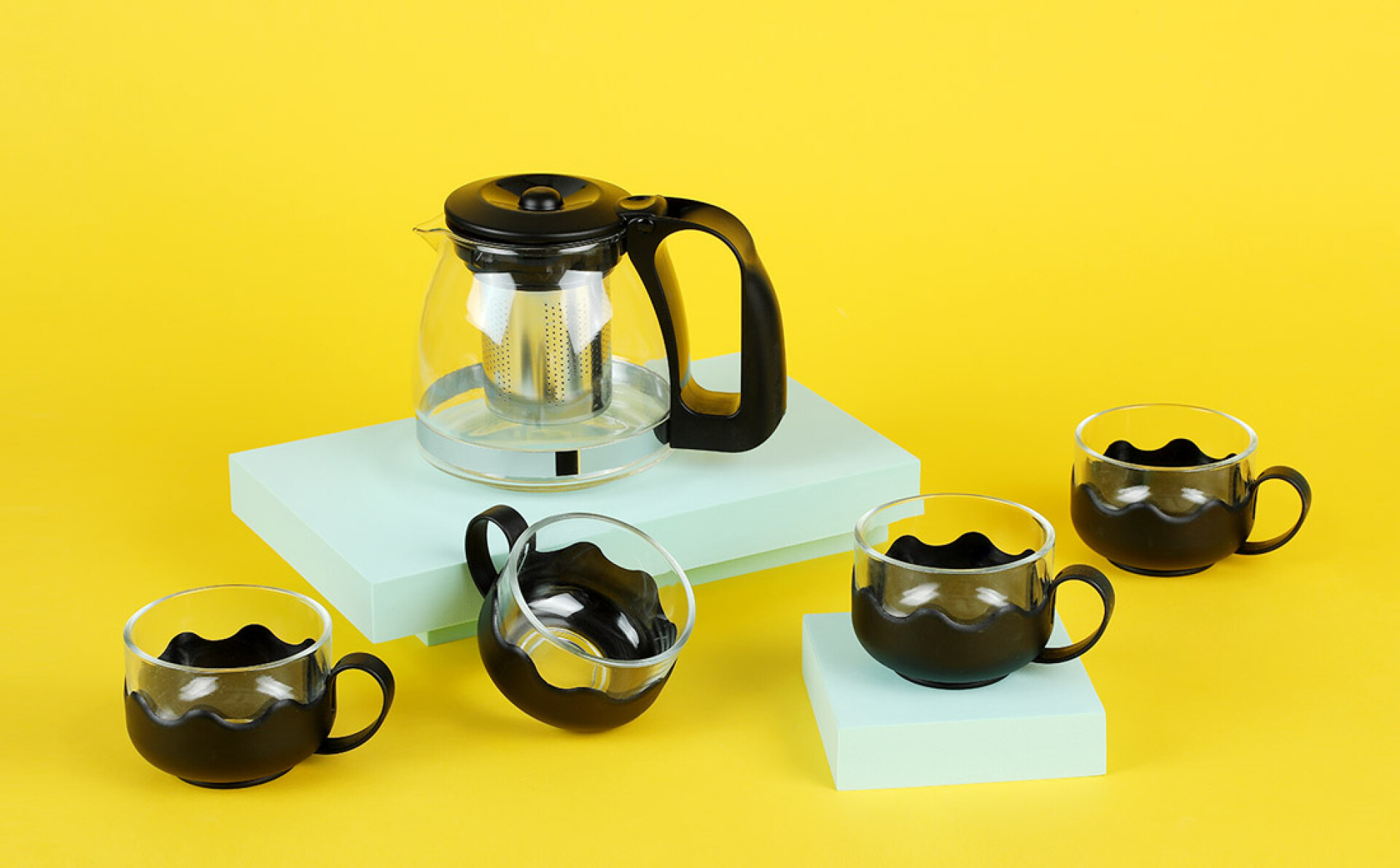 Set de Té 5 pcs - negro — Miniso Uruguay