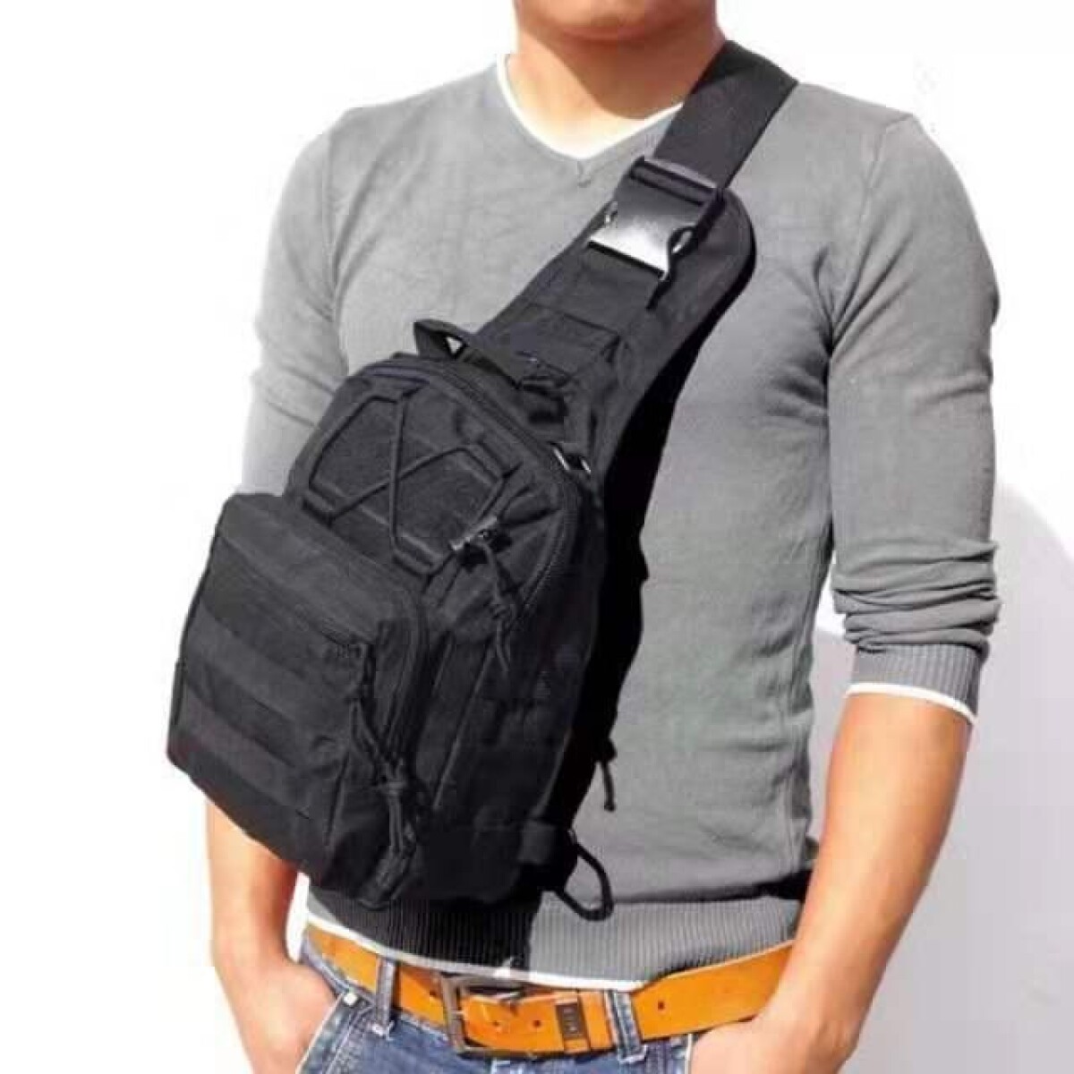Morral pechera - Negro — Aventureros