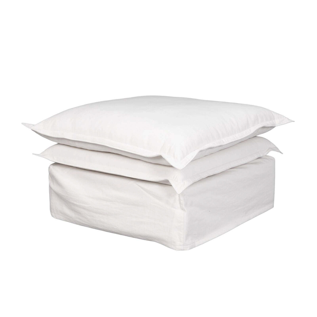 Puff Tela Blanco Alaska — Divino