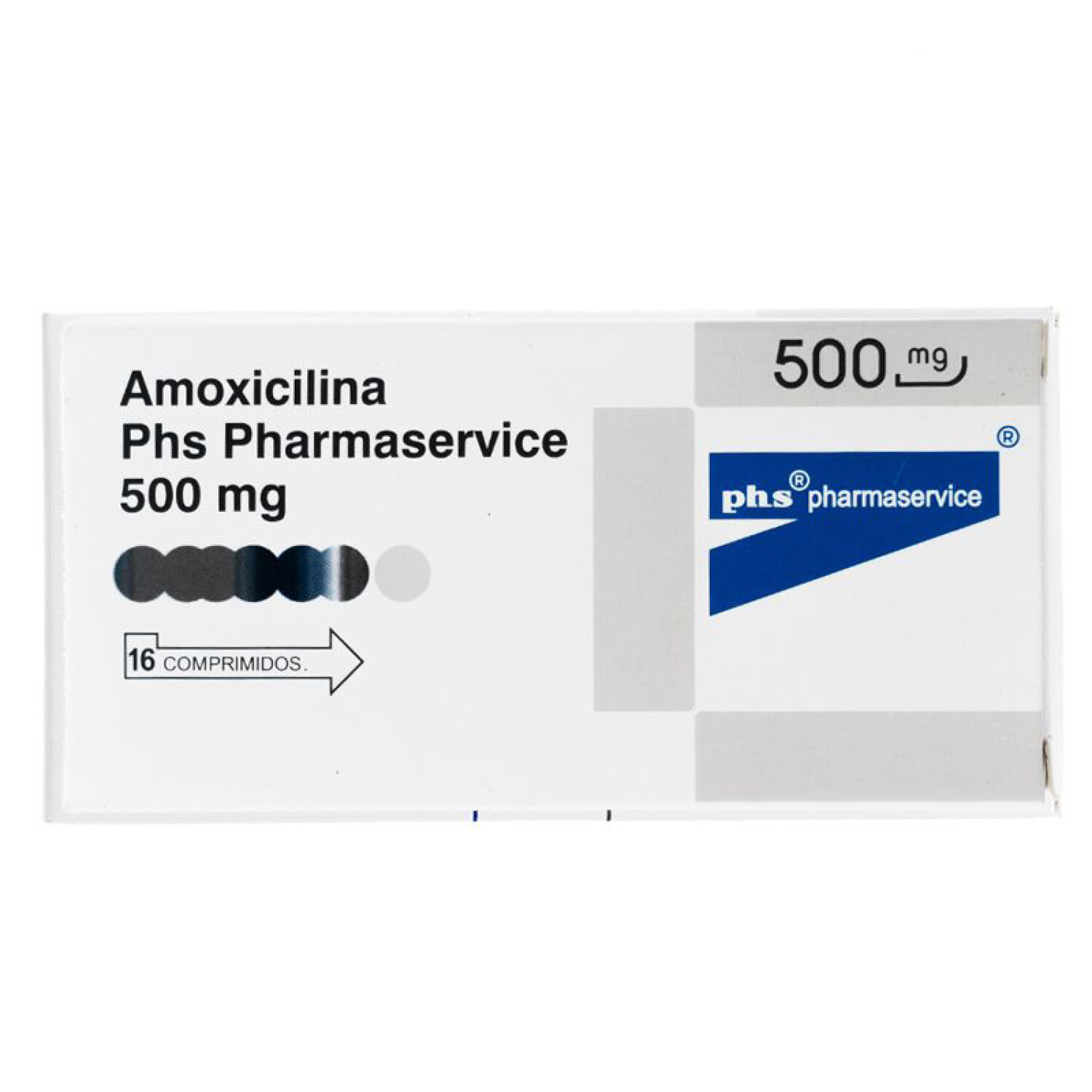 Amoxicilina 500mg Phs 16 COM — San Roque