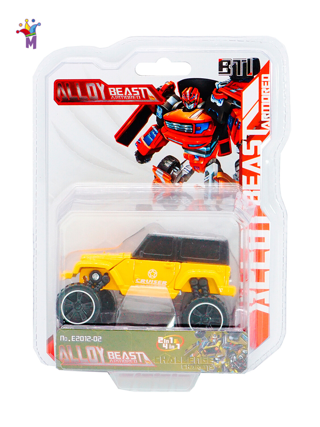 JEEP ROBOT 8x10cm - AMARILLO — Guapa