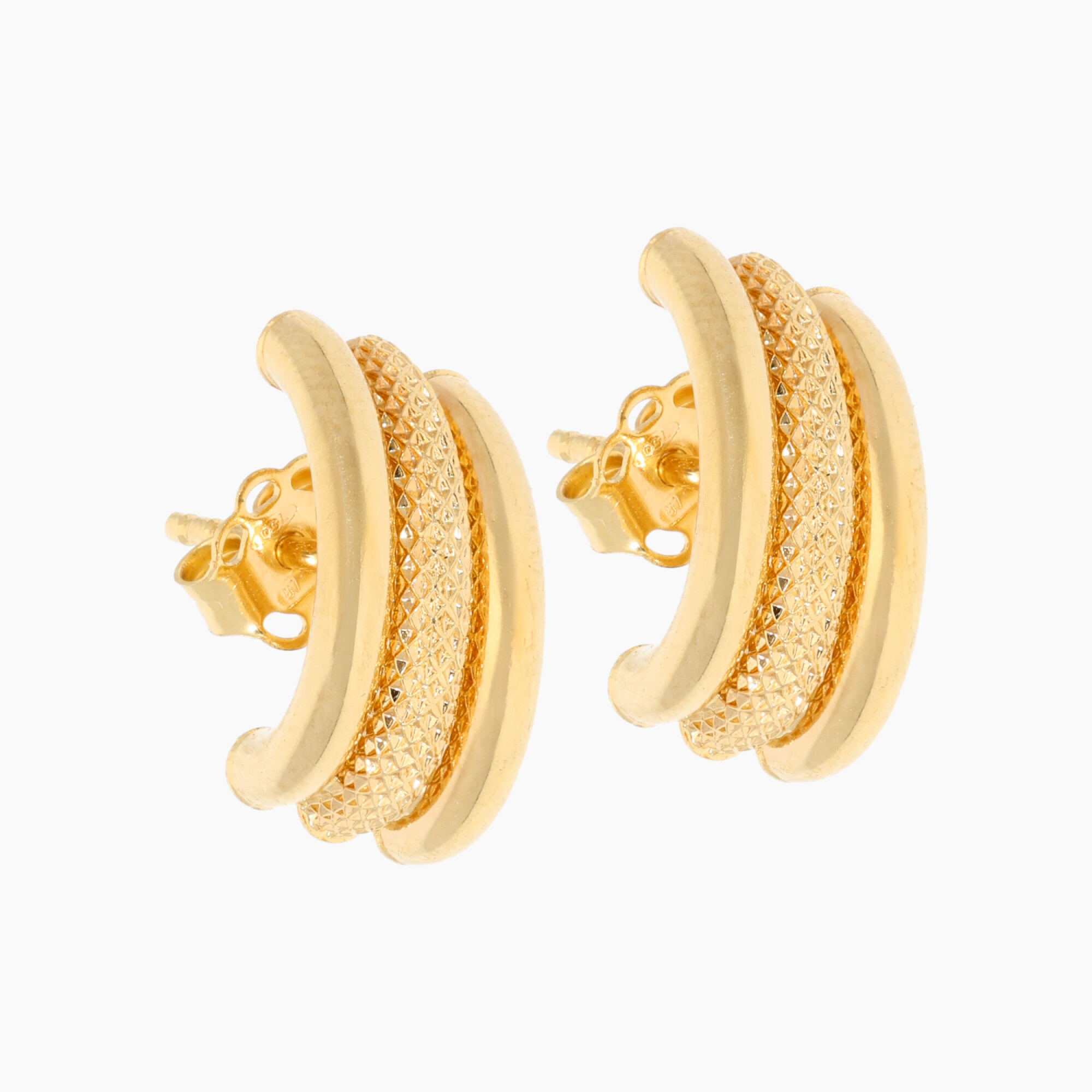 Aros En Oro 18k — Riviera Joyas
