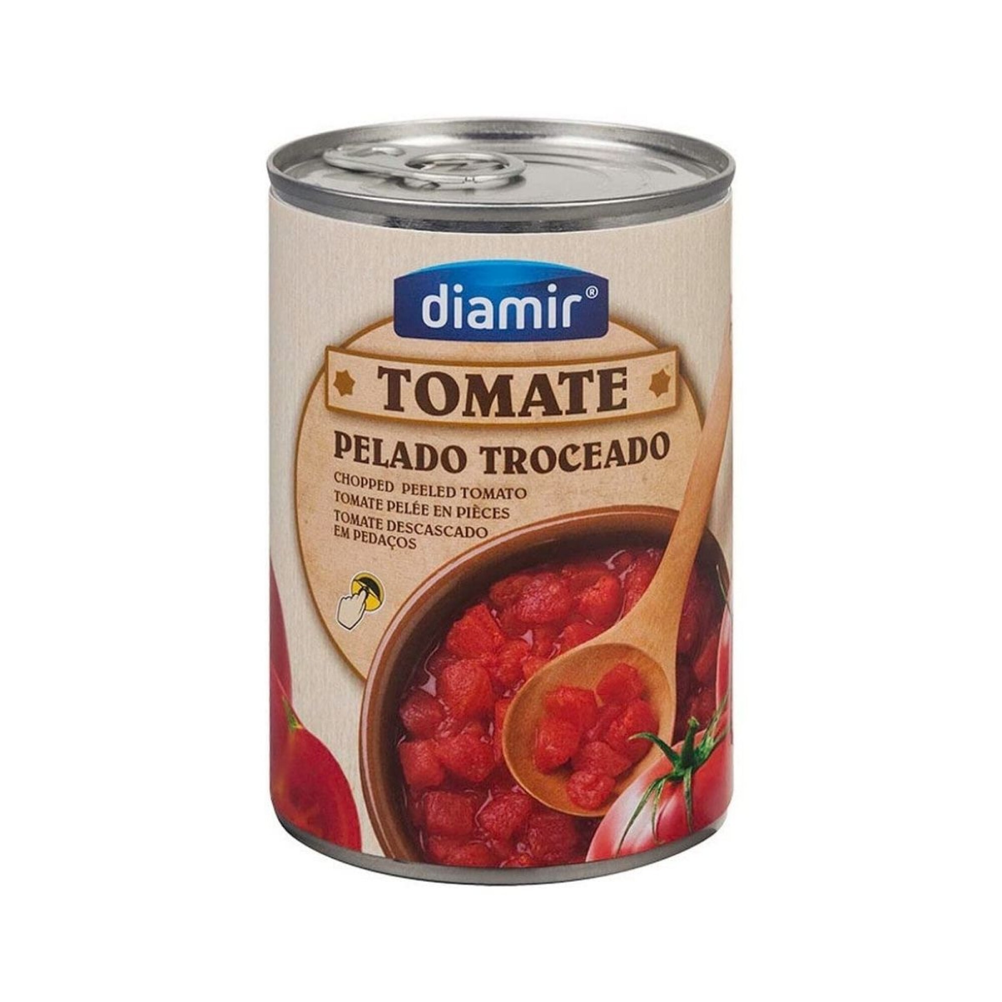 Tomate Troceado Diamir - 3,9 Kg — Artico congelados